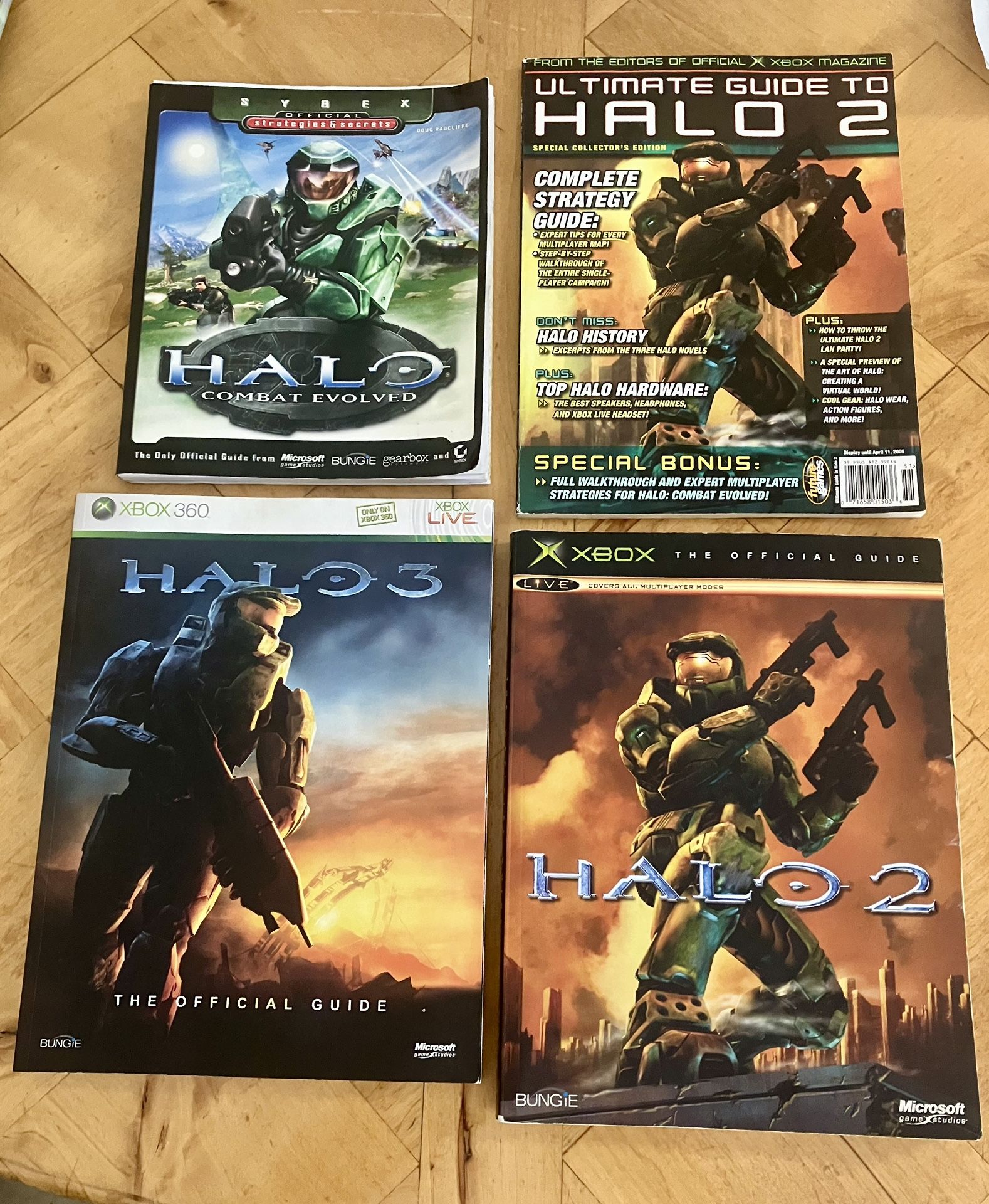 Halo: Combat Evolved, Halo 2, Halo 3, And Special Edition Halo 2 ...