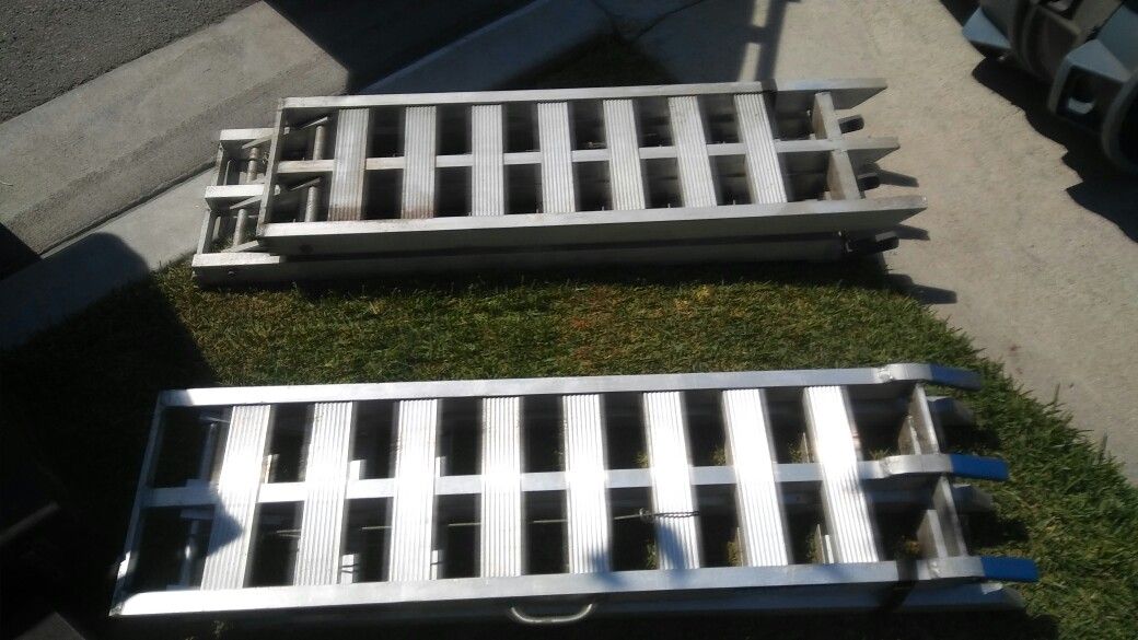 Two DAWS folding aluminum loading ramps. for Sale in Lynwood, CA - OfferUp