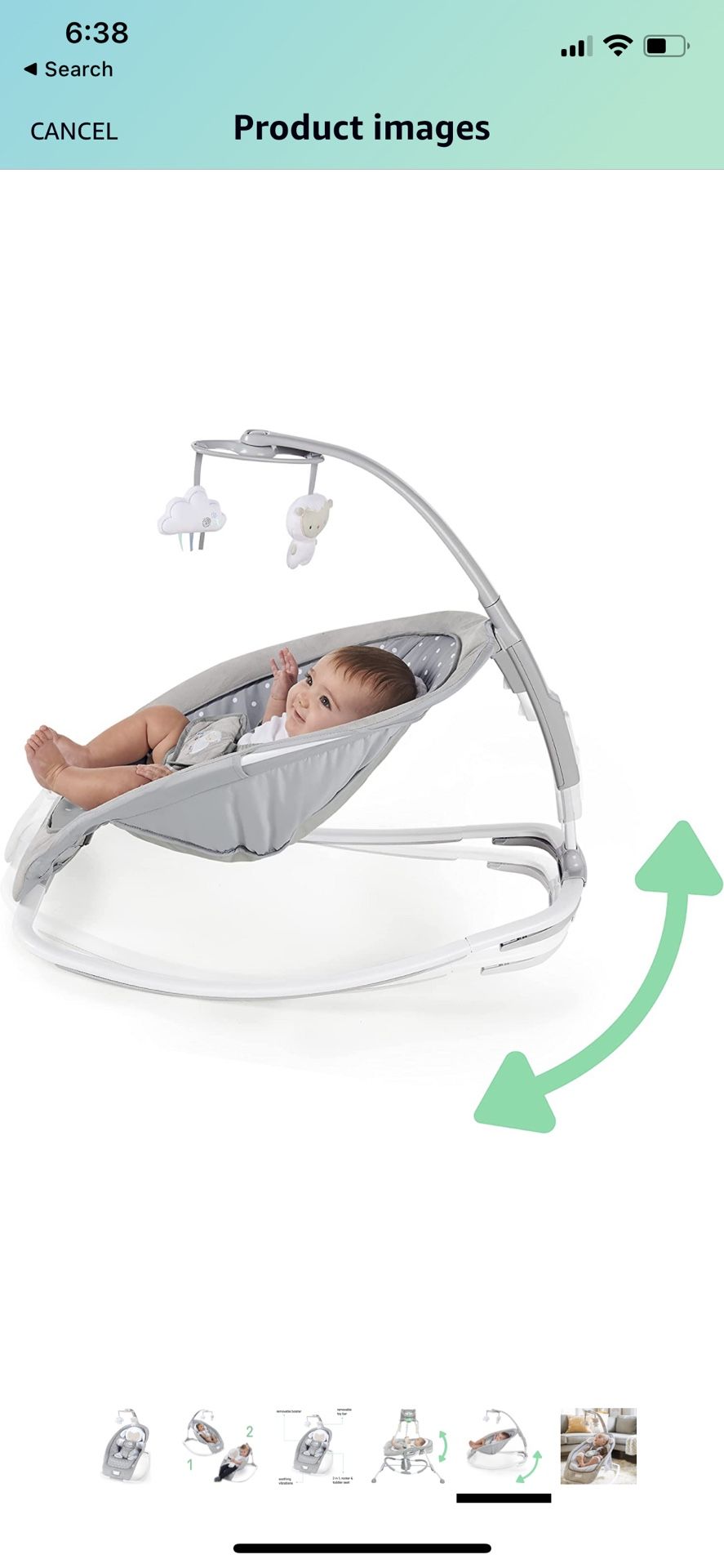 Ingenuity Infant To Toddler Rocker And Baby Bouncer Seat With Vibration ...
