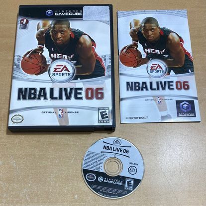 Nintendo GameCube NBA Live 06 Basketball Video Game for Sale in Palos ...