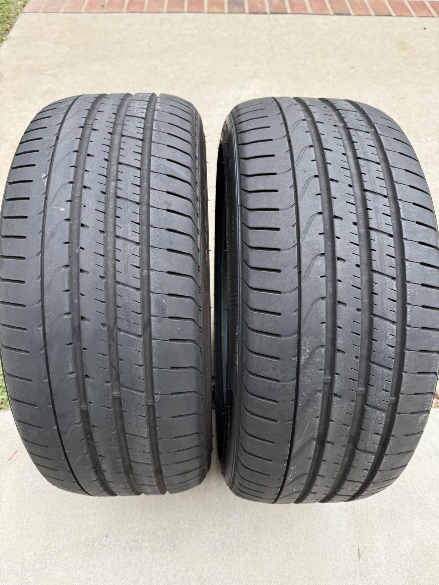 Pair of Pirelli runflat tires 245/40/19 75% for Sale in Corona, CA ...