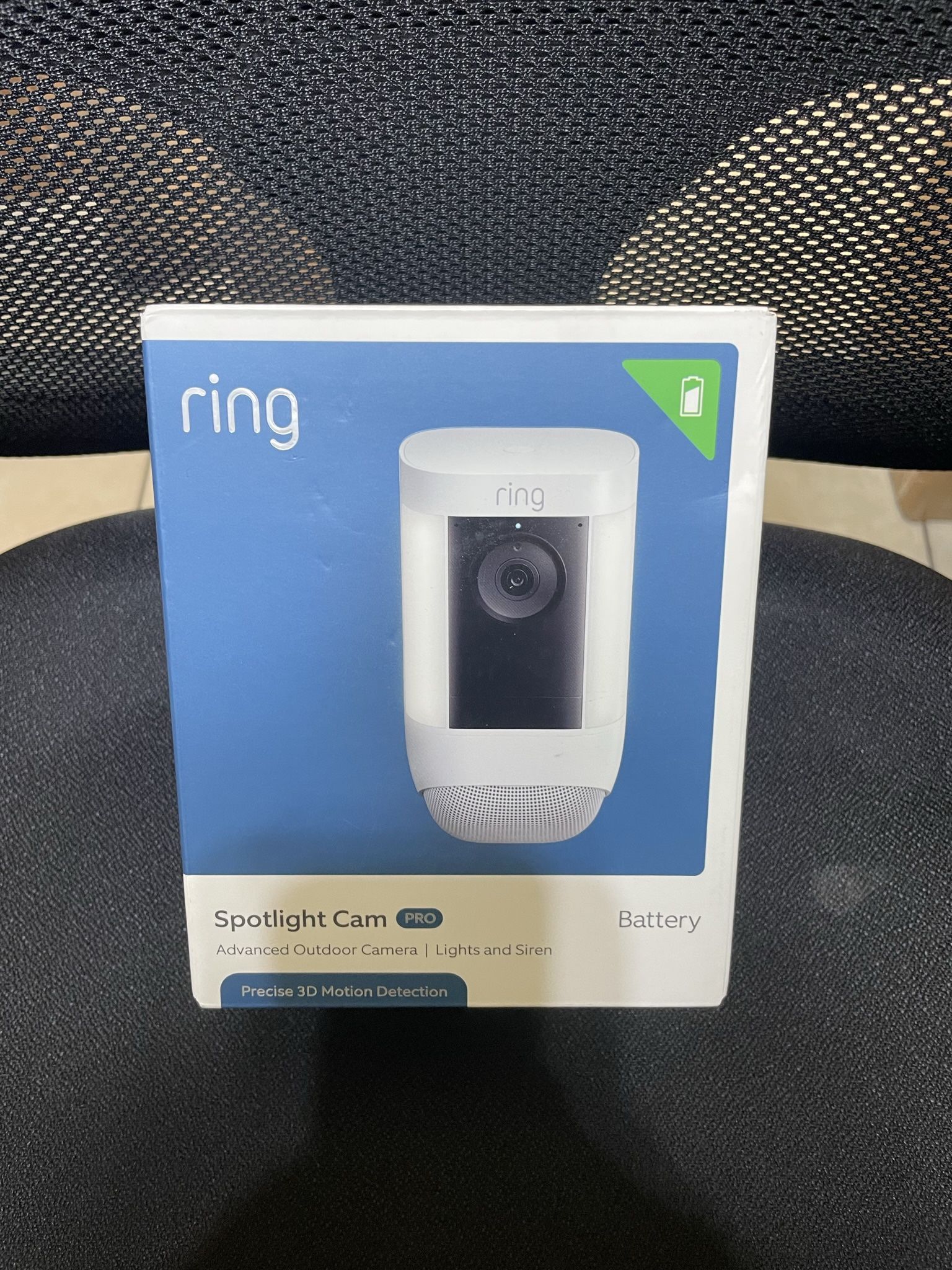 Ring Spotlight Cam Pro, Battery - Smart Security Video Camera with LED ...