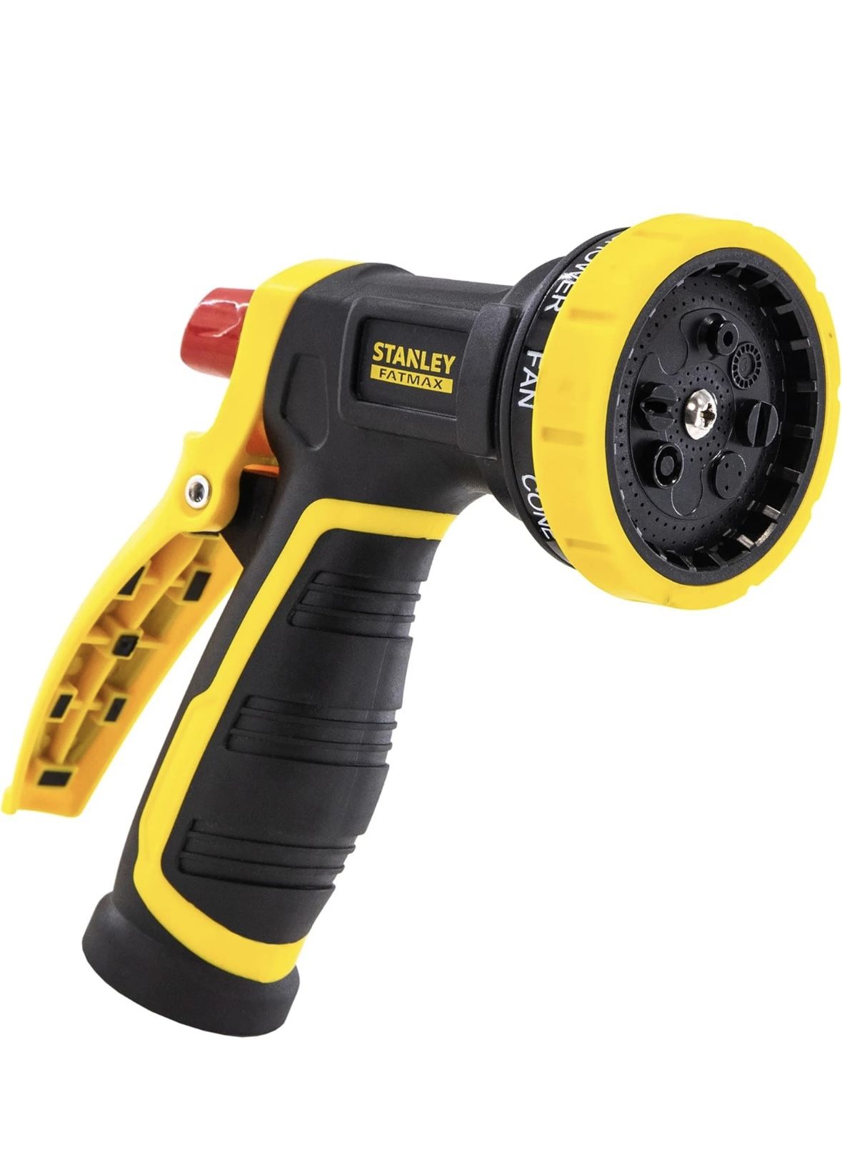 Stanley Garden BDS7496 FATMAX Heavy Duty 8-Pattern Spray Nozzle, Yellow ...