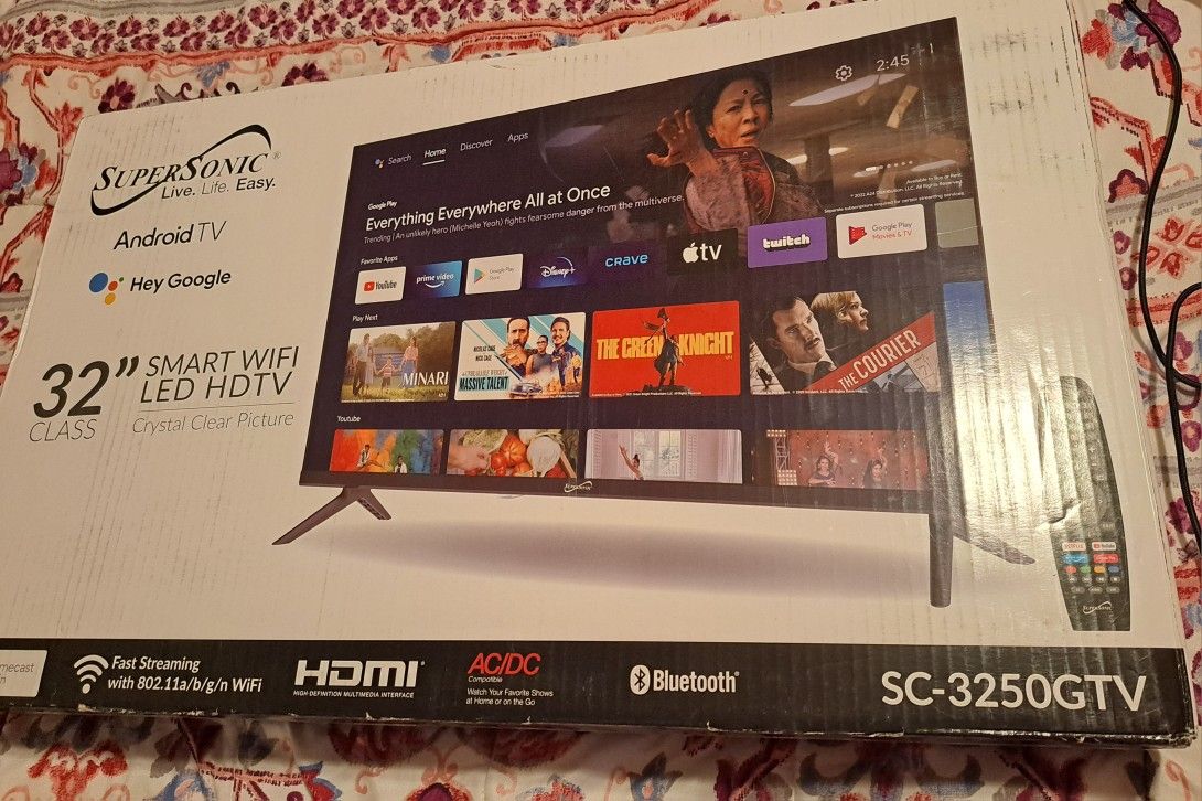 Supersonic 32 Inch Smart T.V for Sale in Lakewood, WA - OfferUp