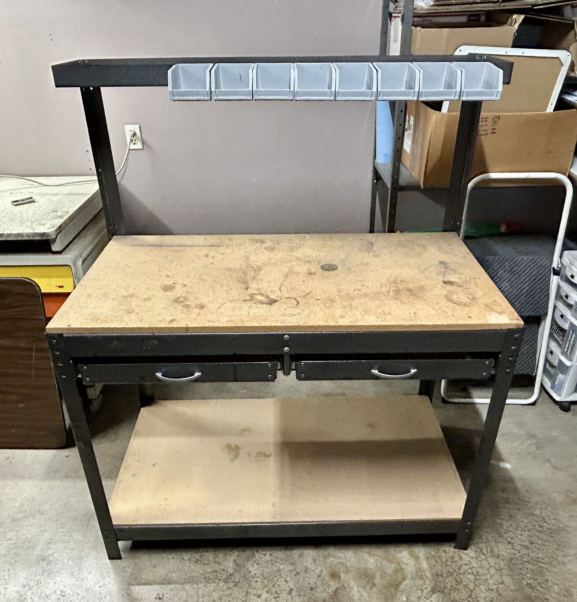 Workbench with Drawers & Shelves for Sale in Turlock, CA - OfferUp