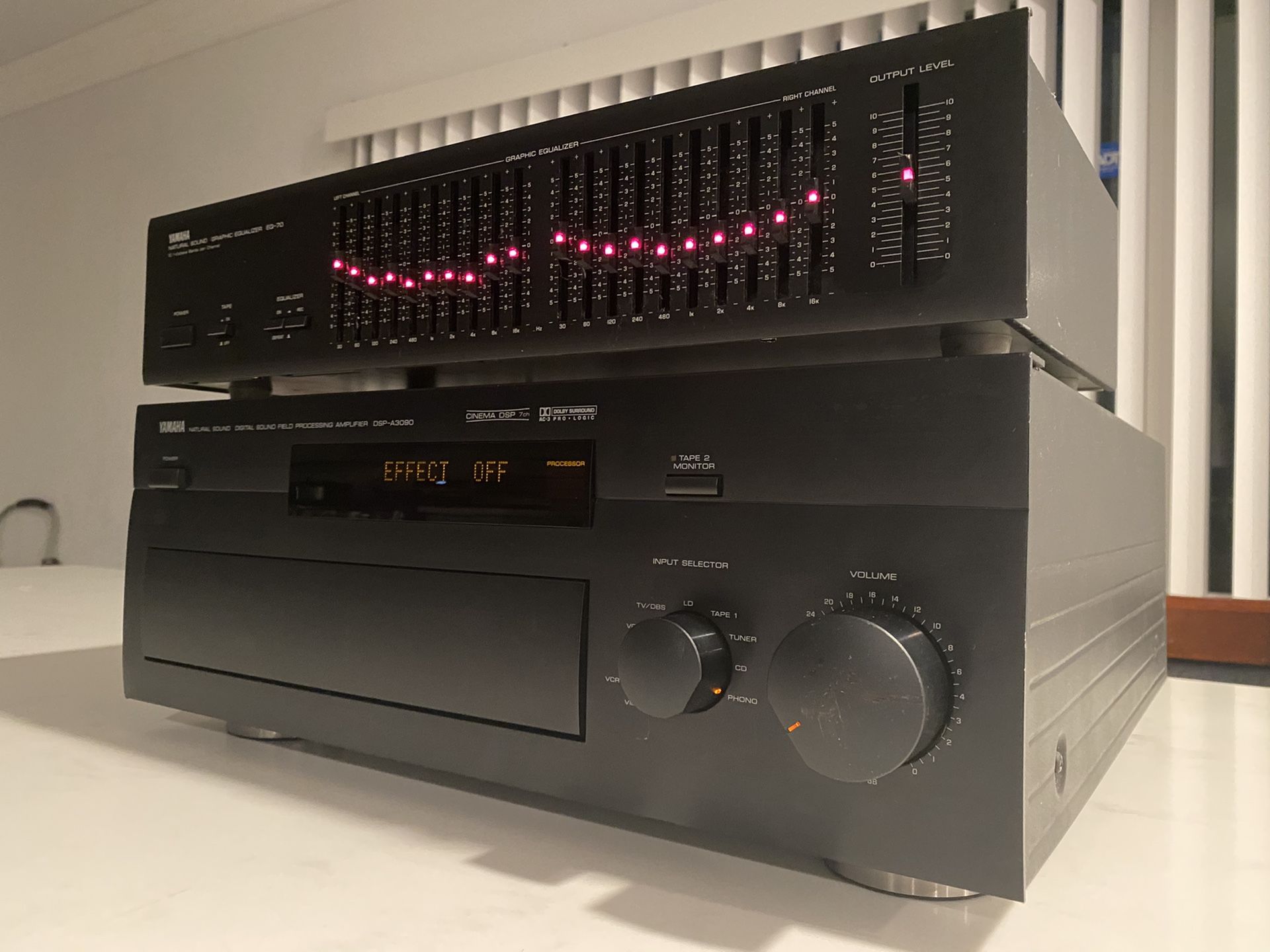YAMAHA DSP-A3090 High End A/V Amplifier and Yamaha EQ for Sale in West ...
