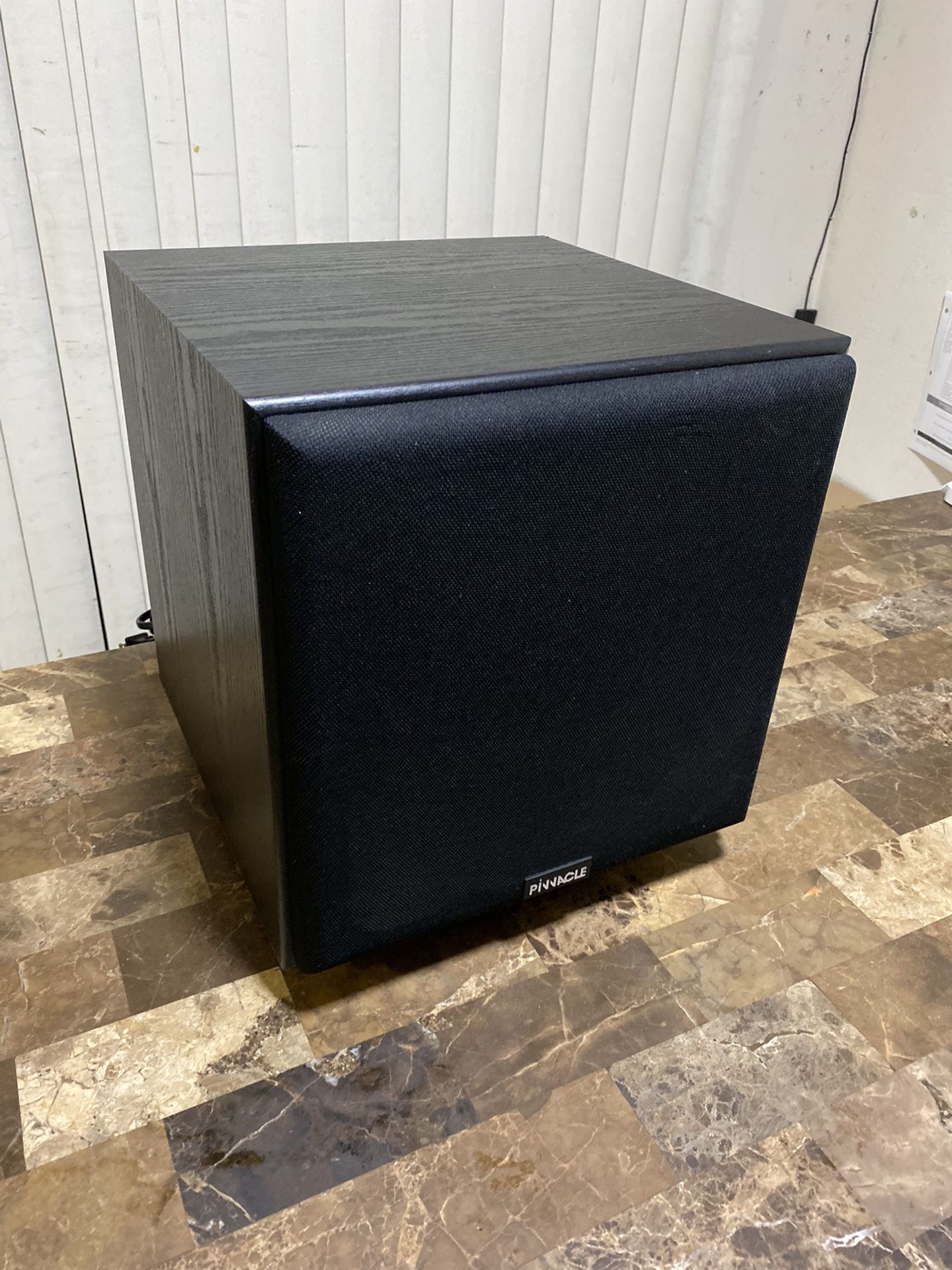Pinnacle Speakers AC Sub 125 10-Inch 125 Watt Front Firing Powered ...