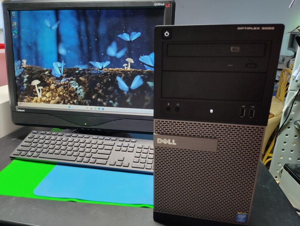 3.4ghz Dell optiplex windows 11 pc computer,office,8gb ram,wifi, Full ...