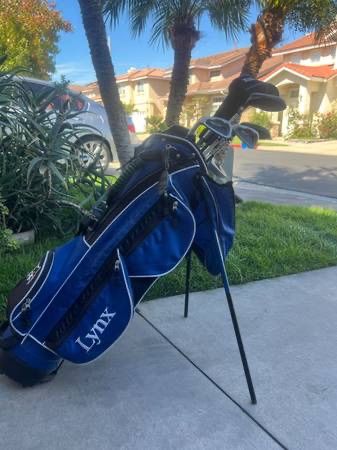 Men's Left-Handed | Lynx Golf Set | 7 Clubs | Bag & Extra for Sale in ...