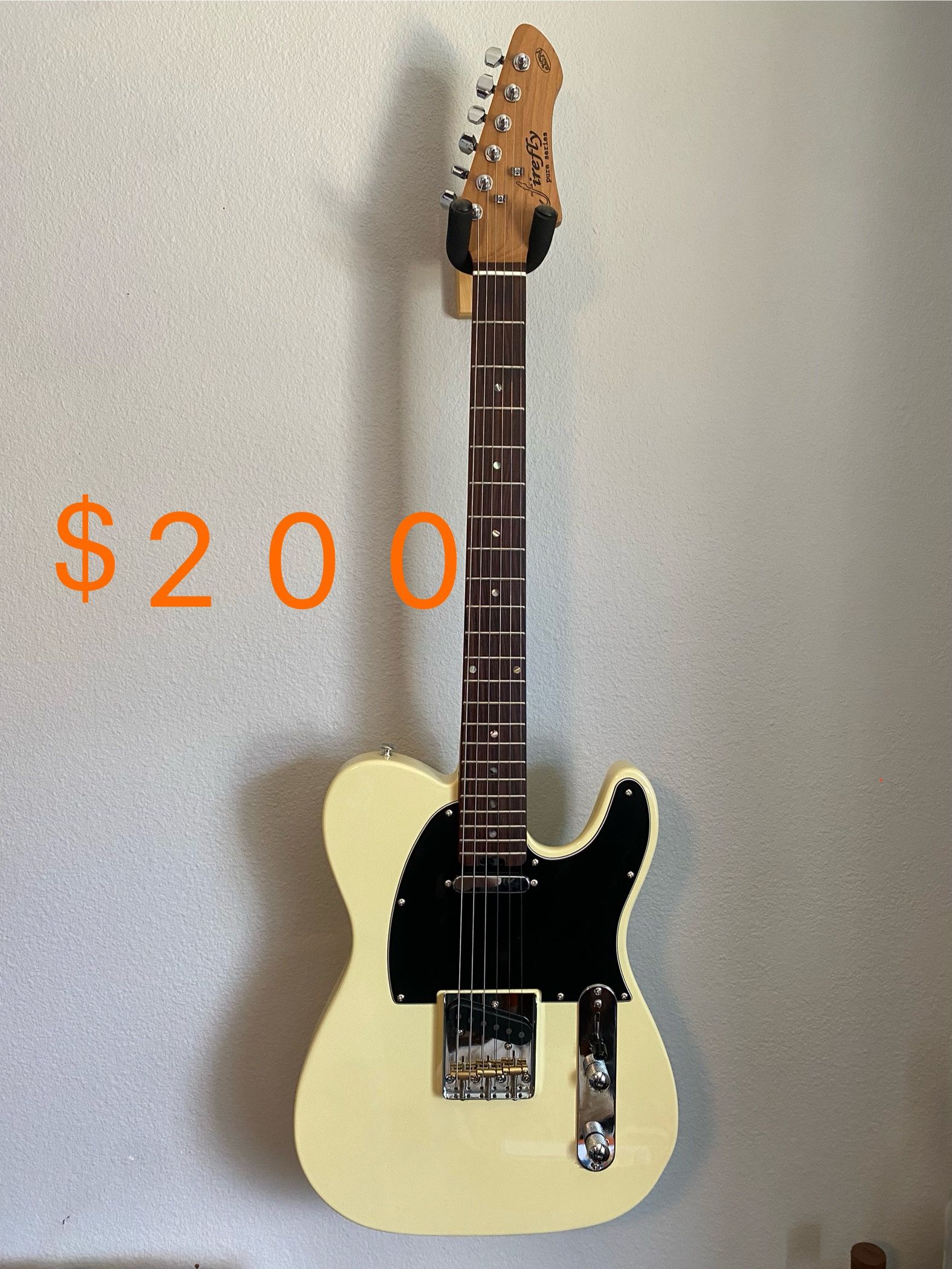 Firefly Telecaster (yellow) Electric Guitar for Sale in La Habra ...
