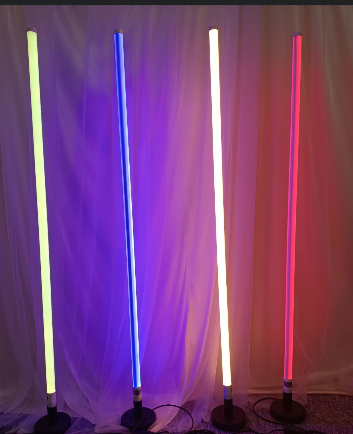 New - 6 PORTABLE RGB LED LIGHT FLOOR STAND for Sale in San Diego, CA ...
