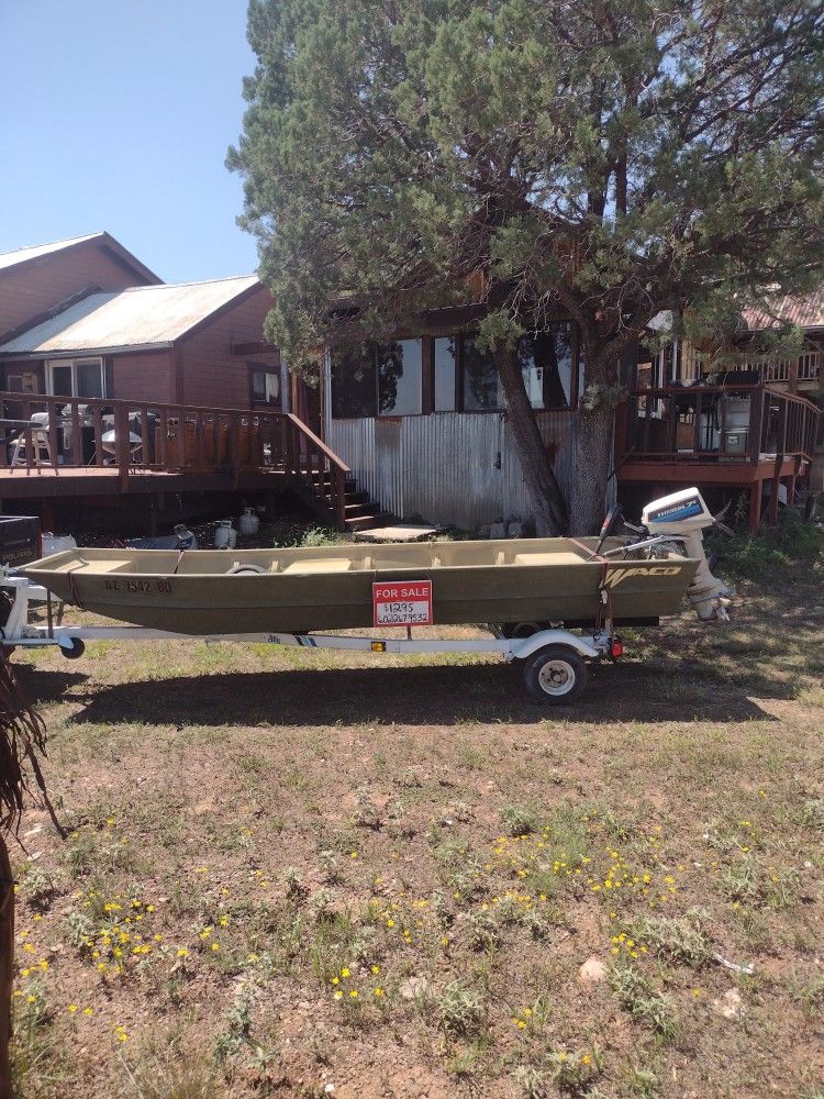 2001 Waco Jon boat for Sale in Phoenix, AZ - OfferUp