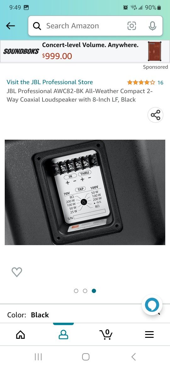 AWC82 JBL Professional Loudspeakers English, 40% OFF