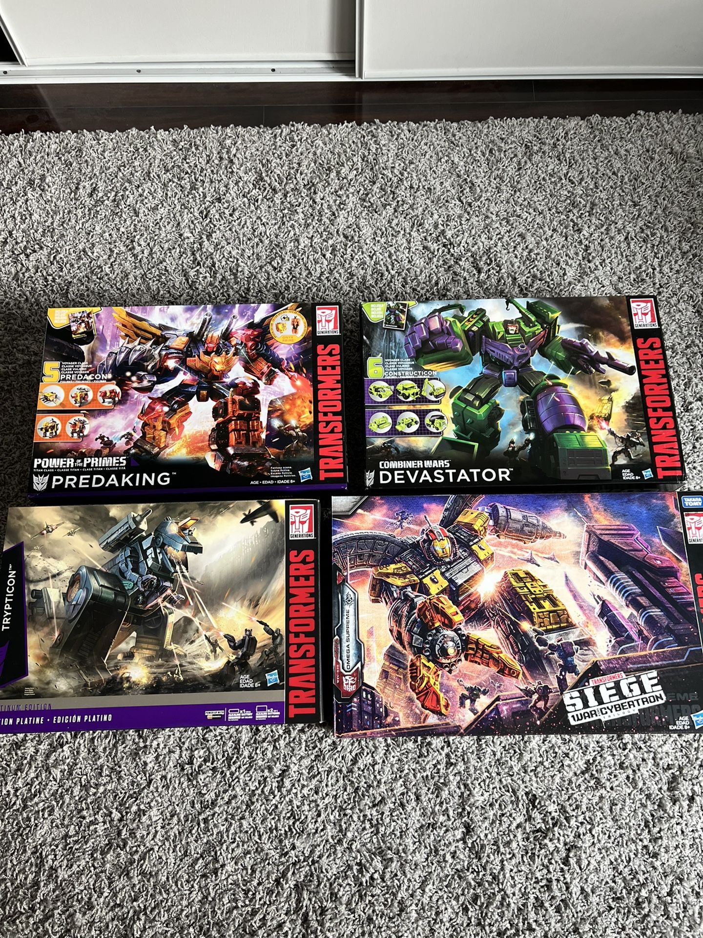Trypticon Vs Omega Supreme