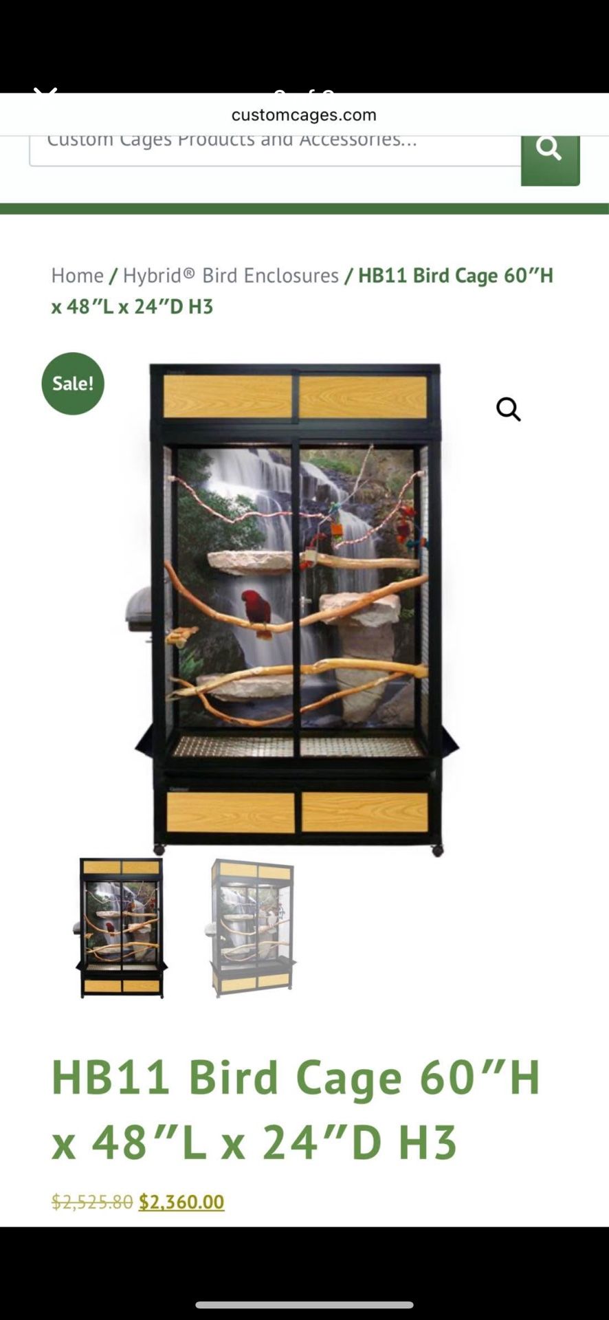 Parrot Cage for Sale in Miami, FL - OfferUp
