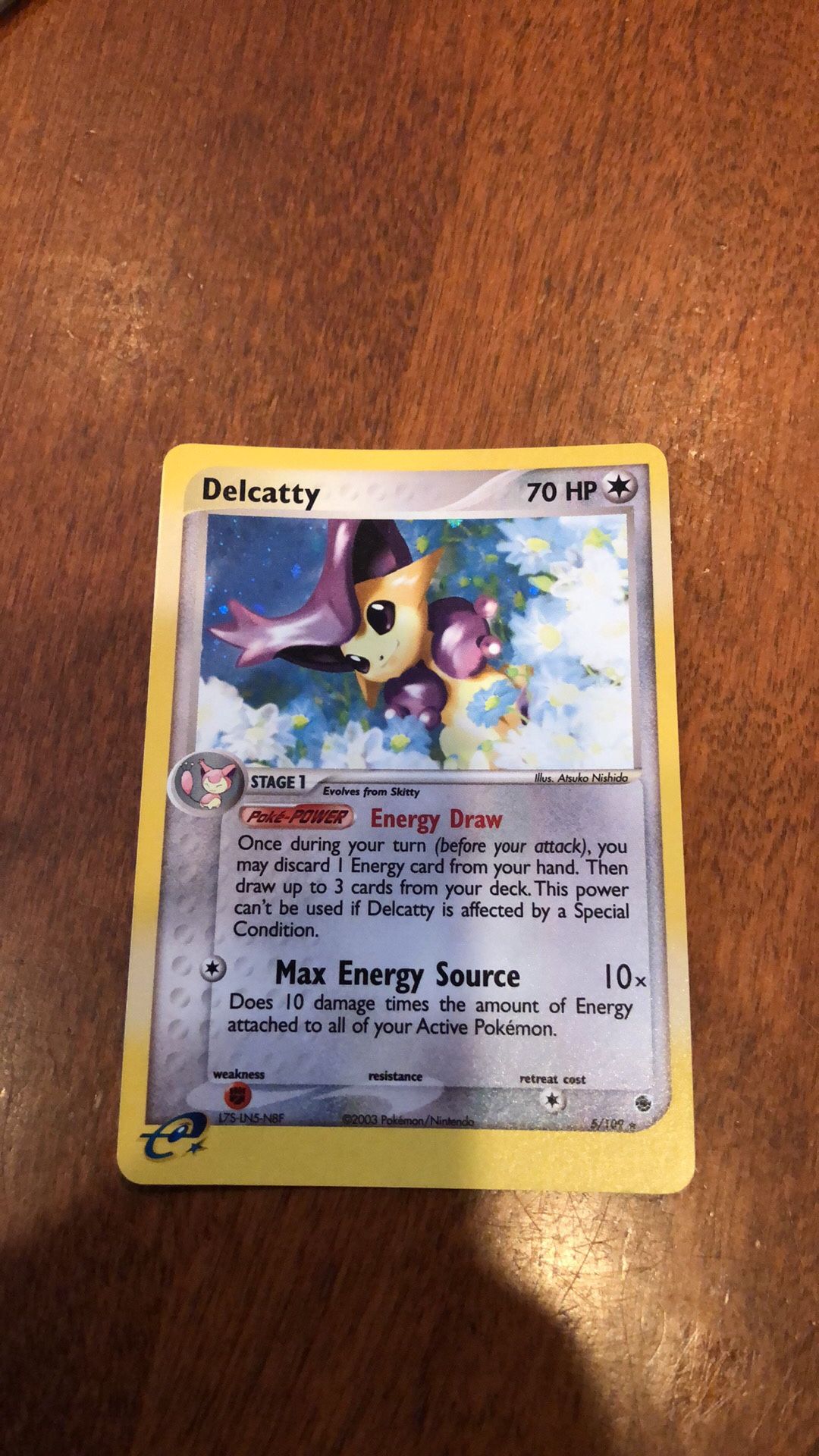 Delcatty Card