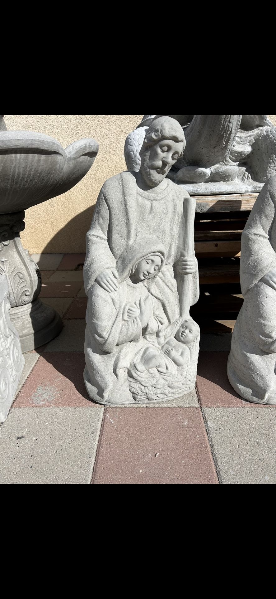 New Holy Family Made Out Of Cement for Sale in Victorville, CA - OfferUp