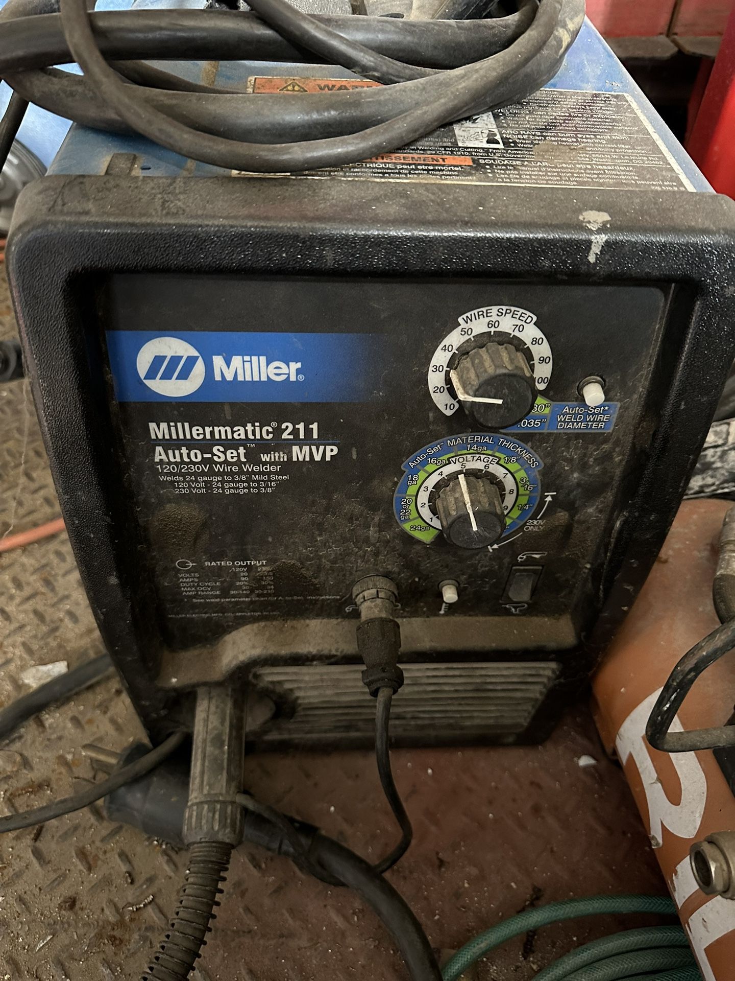 Millermatic 211 Welder for Sale in San Bernardino, CA - OfferUp