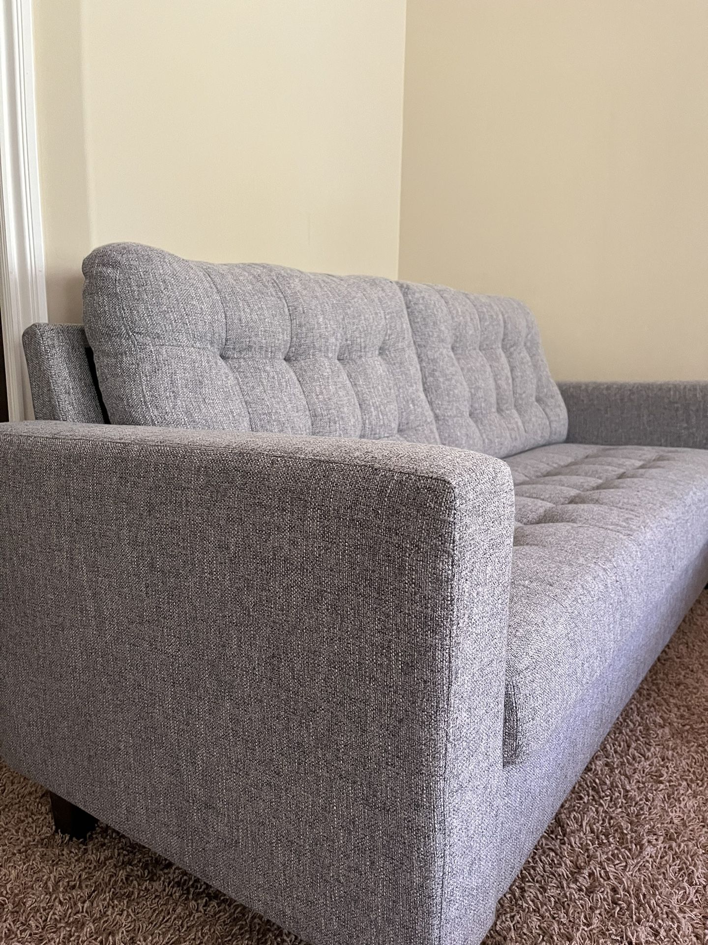 76” Gray Couch/Sofa for Sale in San Marcos, CA - OfferUp