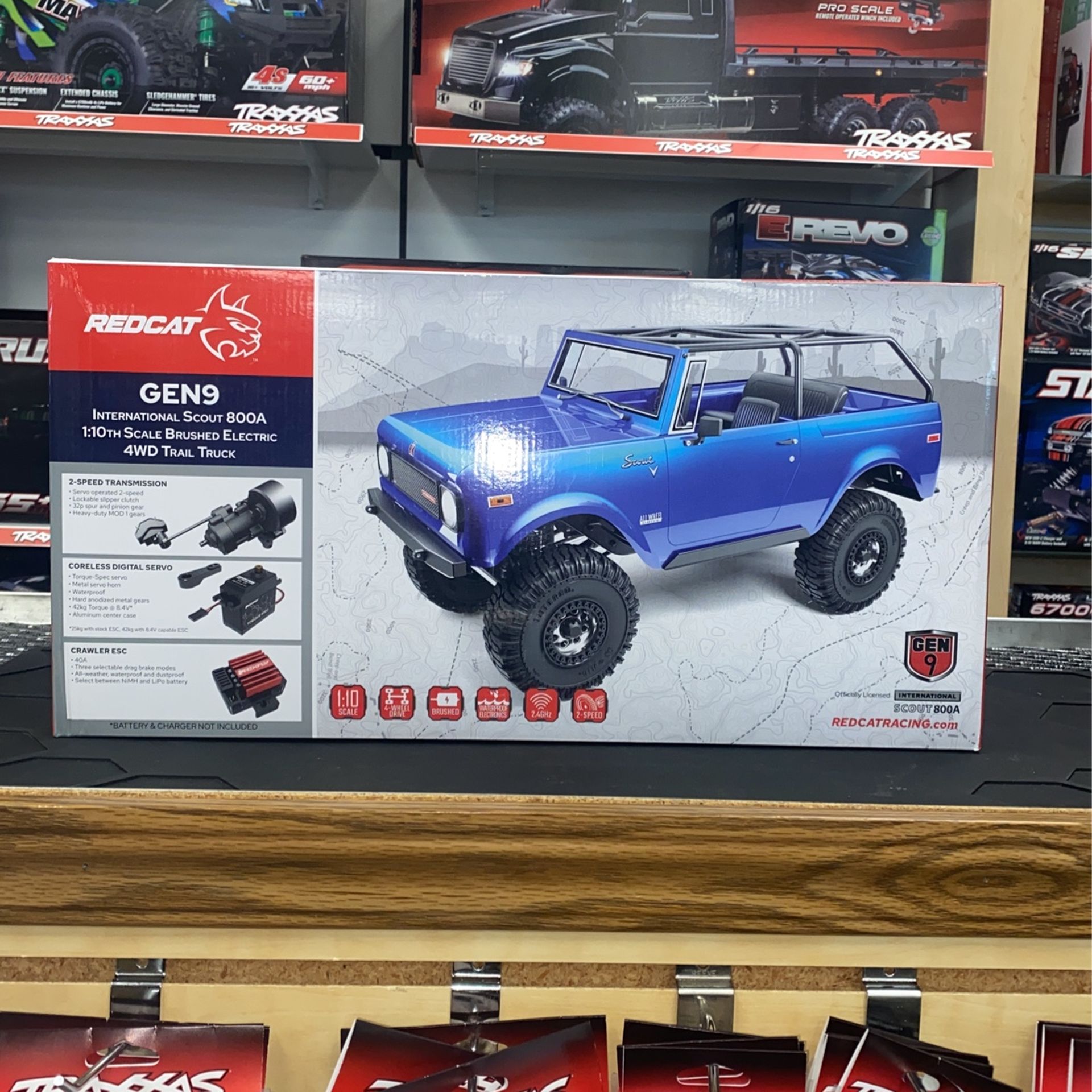 REDCAT Gen 9 International Scout 800A 1/10 4WD Trail Truck. for Sale in ...