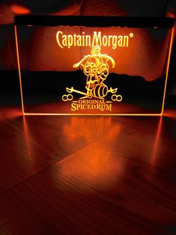 CAPTAIN MORGAN LED NEON ORANGE LIGHT SIGN 8x12 for Sale in Anaheim, CA ...