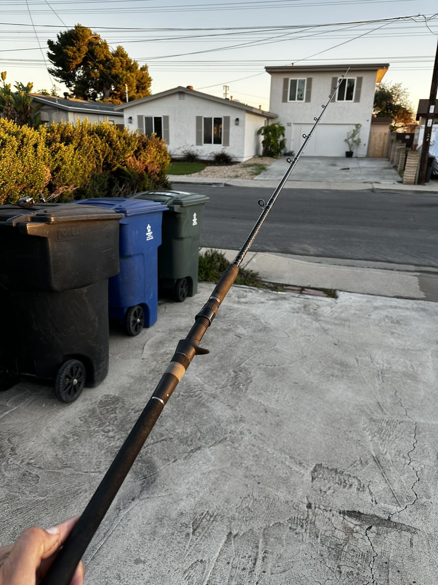 Californian 8’0” Heavy Inshore Casting Fishing rod for Sale in Chula ...
