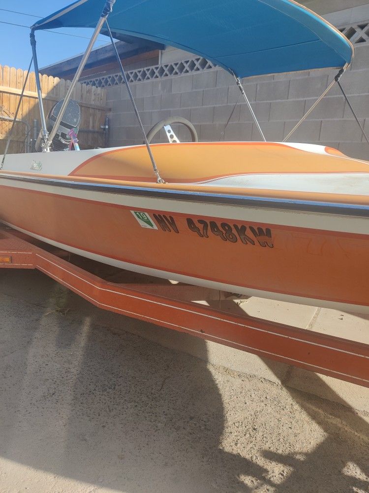 1982 Marlin Speed Boat W/ Trailer for Sale in Henderson, NV - OfferUp