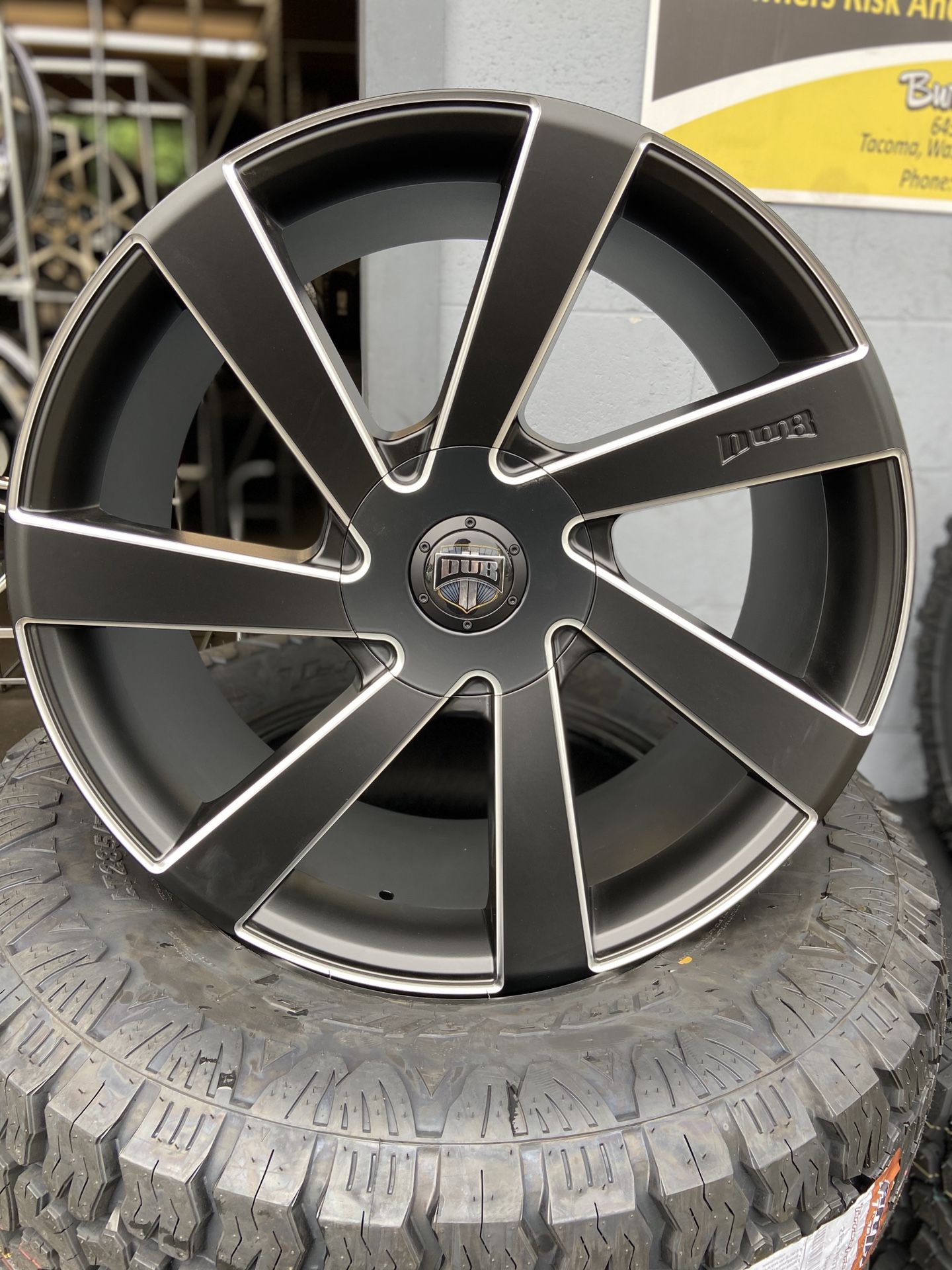 DUB DIRECTA 22x10 6 LUG 285/45/22 ON SALE!!!!! for Sale in Tacoma, WA ...