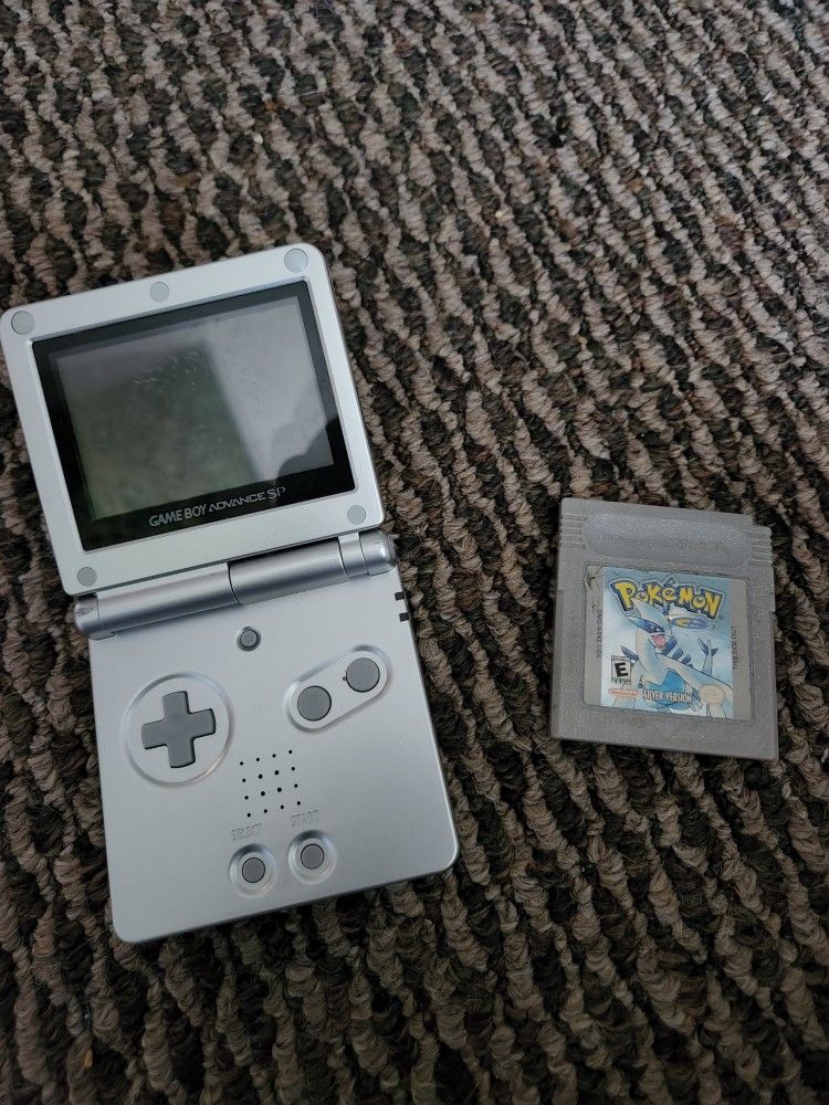 Gameboy Advance Sp & Pokemon Silver for Sale in Wlks Barr Township, PA - OfferUp