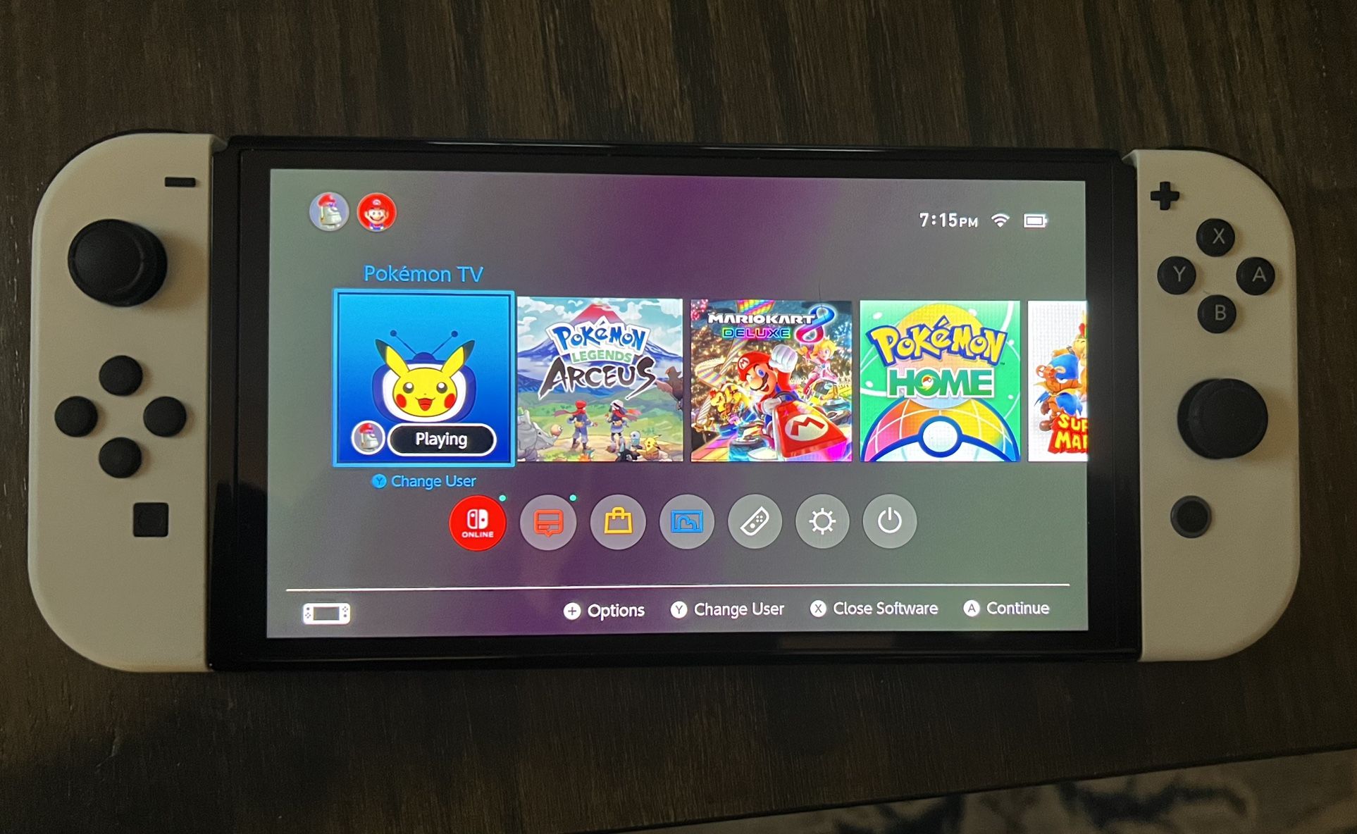 Nintendo Switch OLED + 7 Games Pokemon Mario for Sale in Melrose, MA - OfferUp