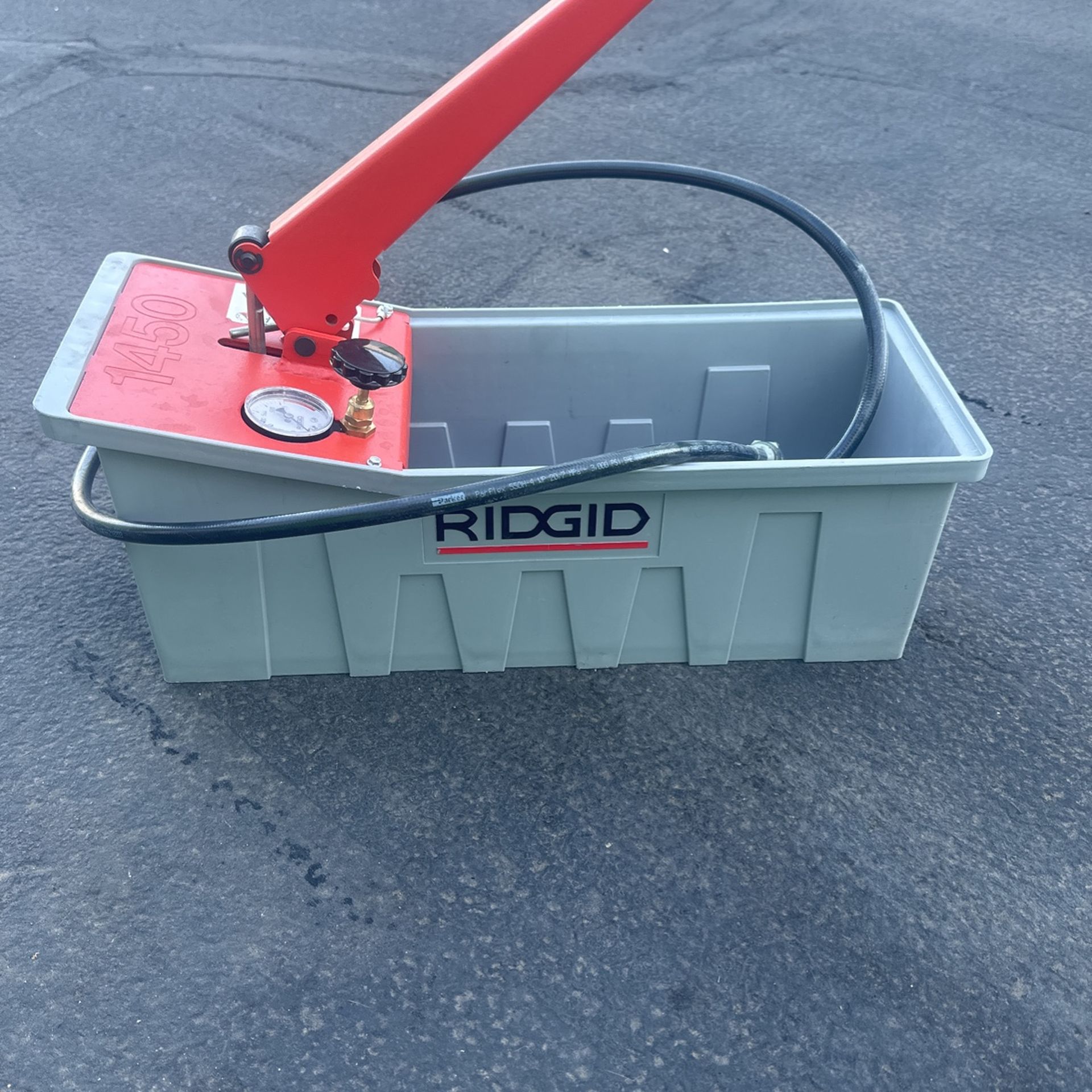 Ridgid, 1450 Pressure Test Pump, Hydraulic Pressure Test Kit for Sale ...