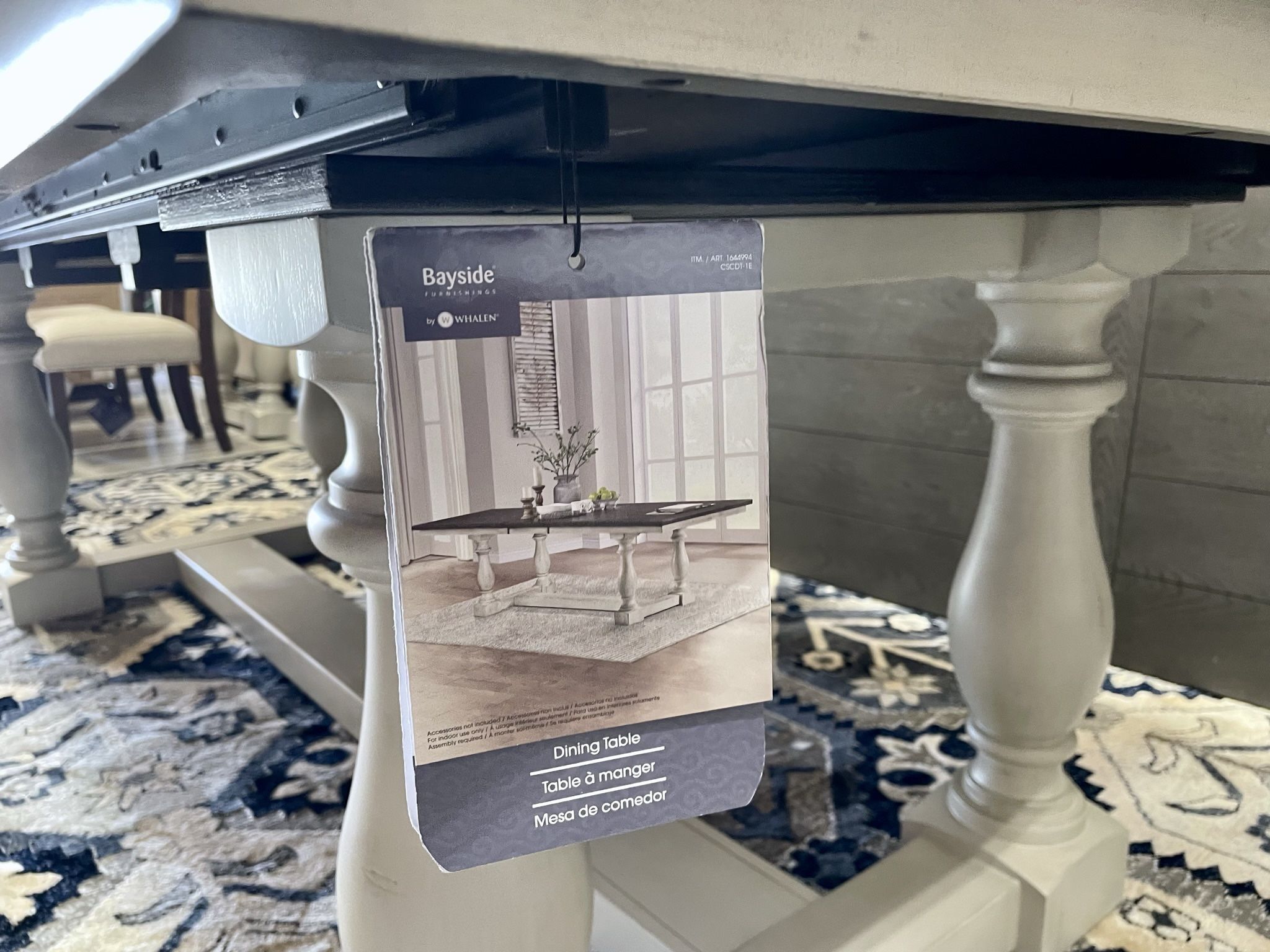 WAREHOUSE CLEARANCE | Landry 110” Extending Dining Table, Gray for Sale ...