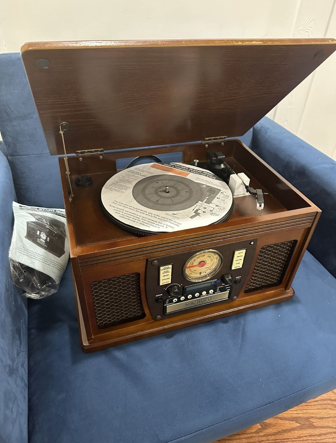 The Victrola Aviator Signature 8-in-1 Bluetooth Record Player for Sale ...