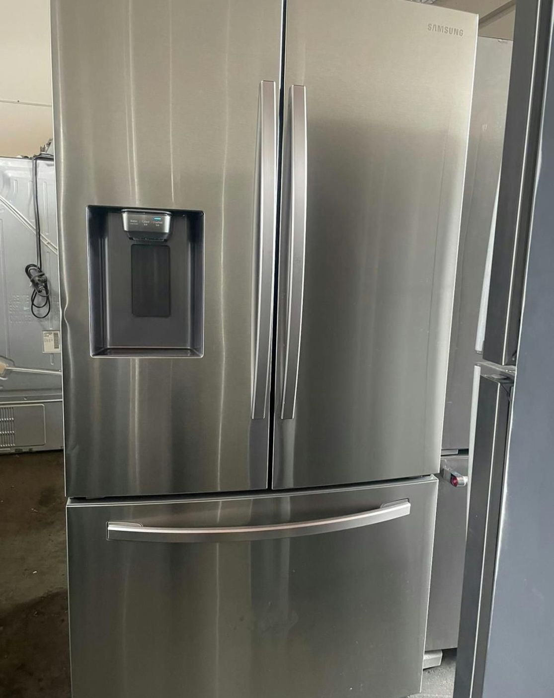 Samsung French Door Fridge - Stainless Steel, Great Condition, w/ Ice ...