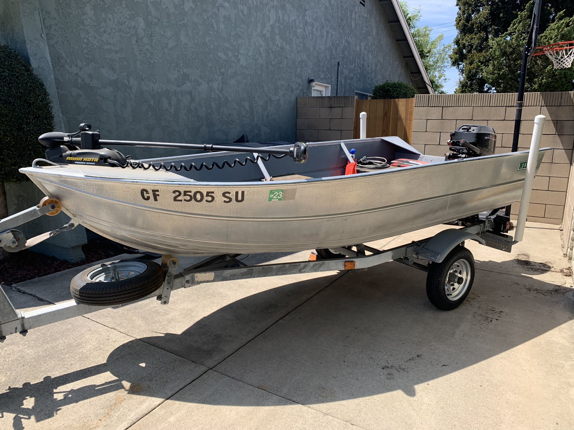 Western 12’ Aluminum Boat for Sale in Orange, CA - OfferUp