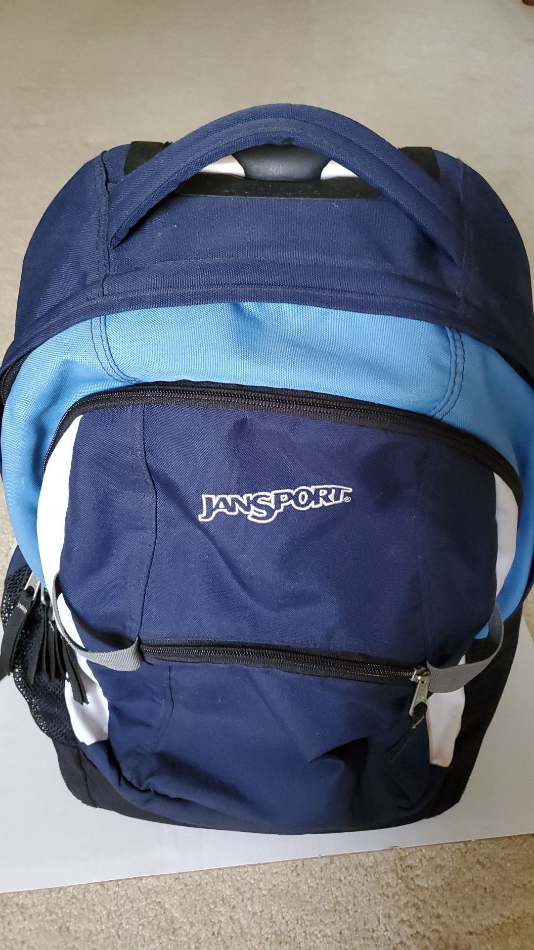 Jansport rolling backpack store