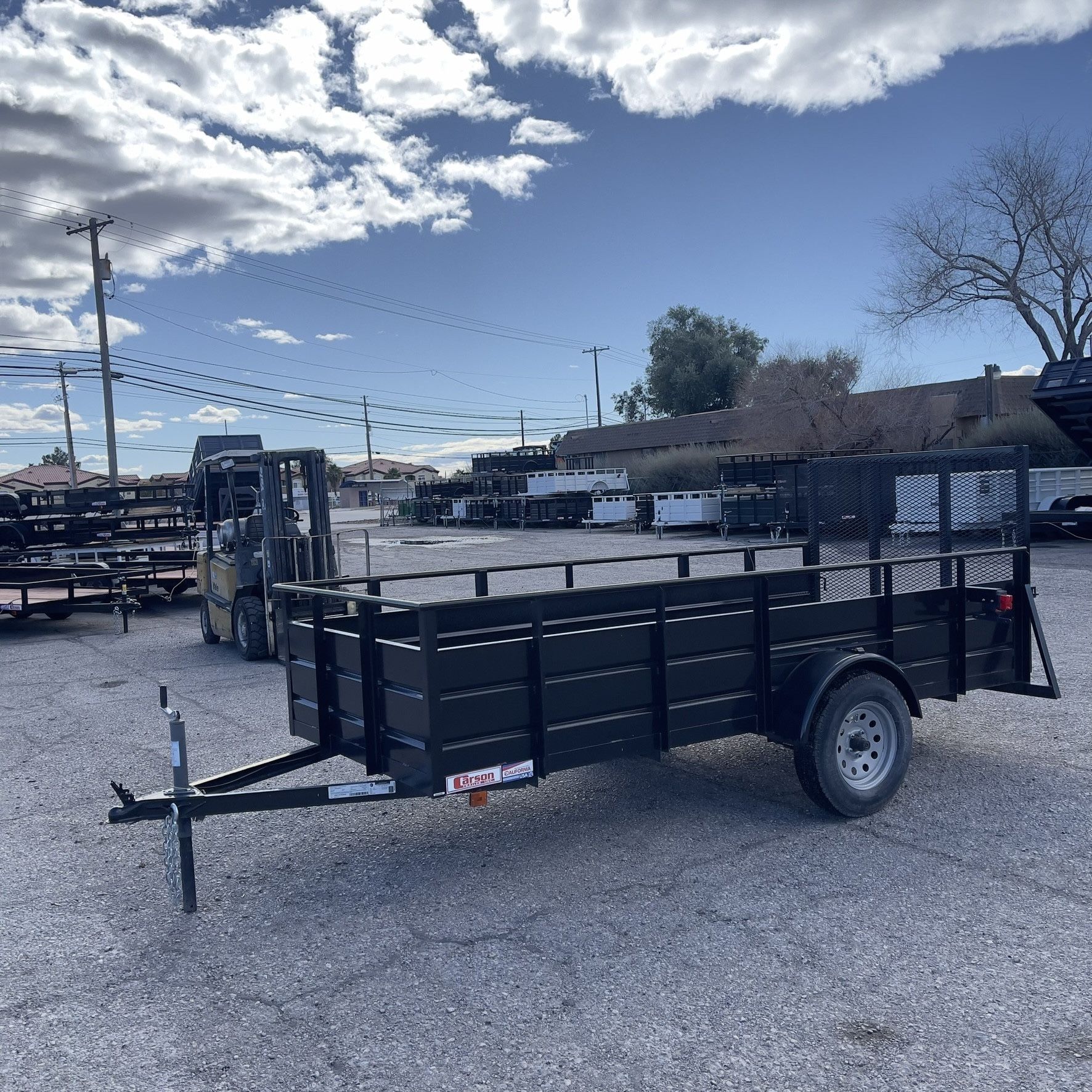 Single Axle Landscape Trailer 5’x12’ for Sale in Las Vegas, NV - OfferUp