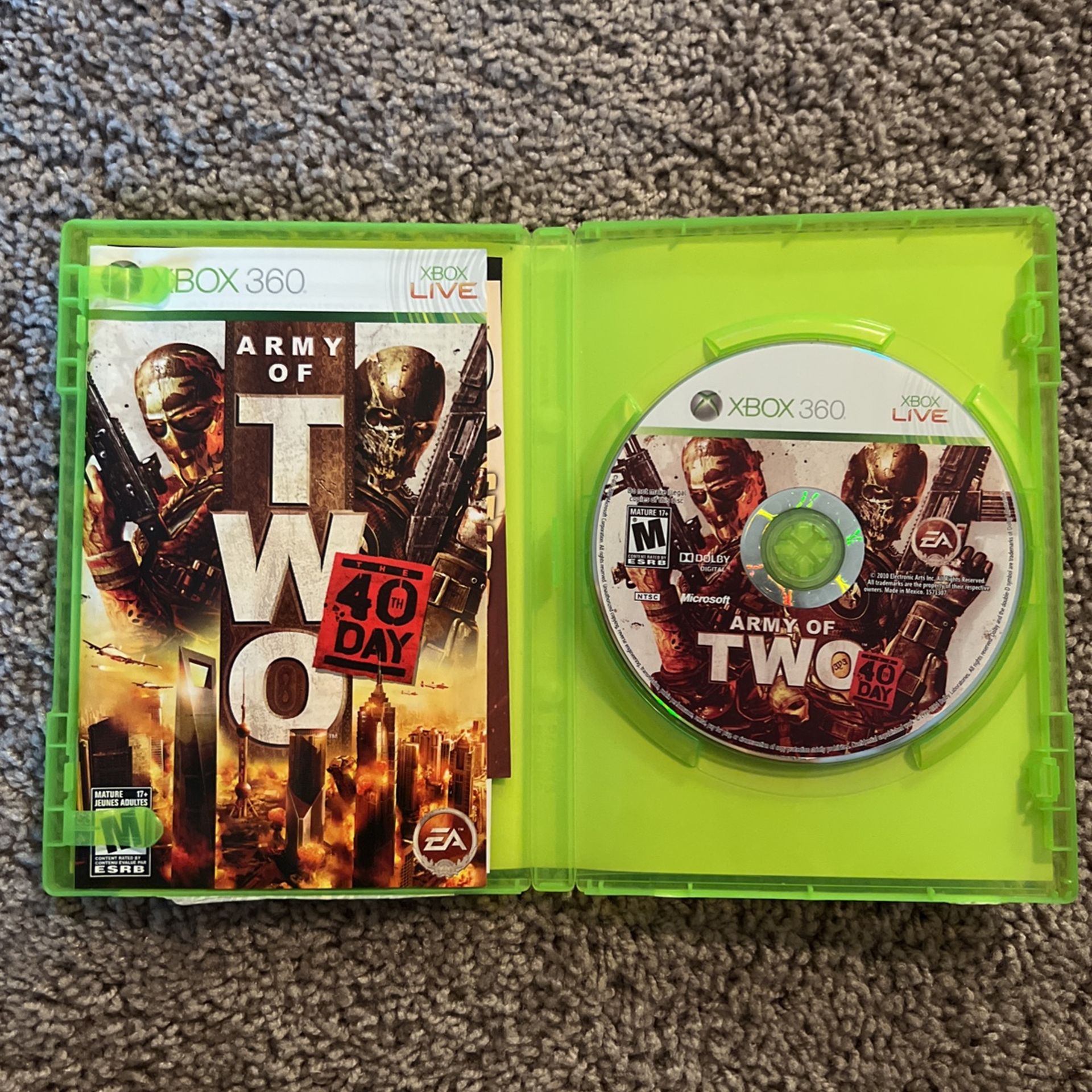 Army Of Two The 40th Day Xbox 360
