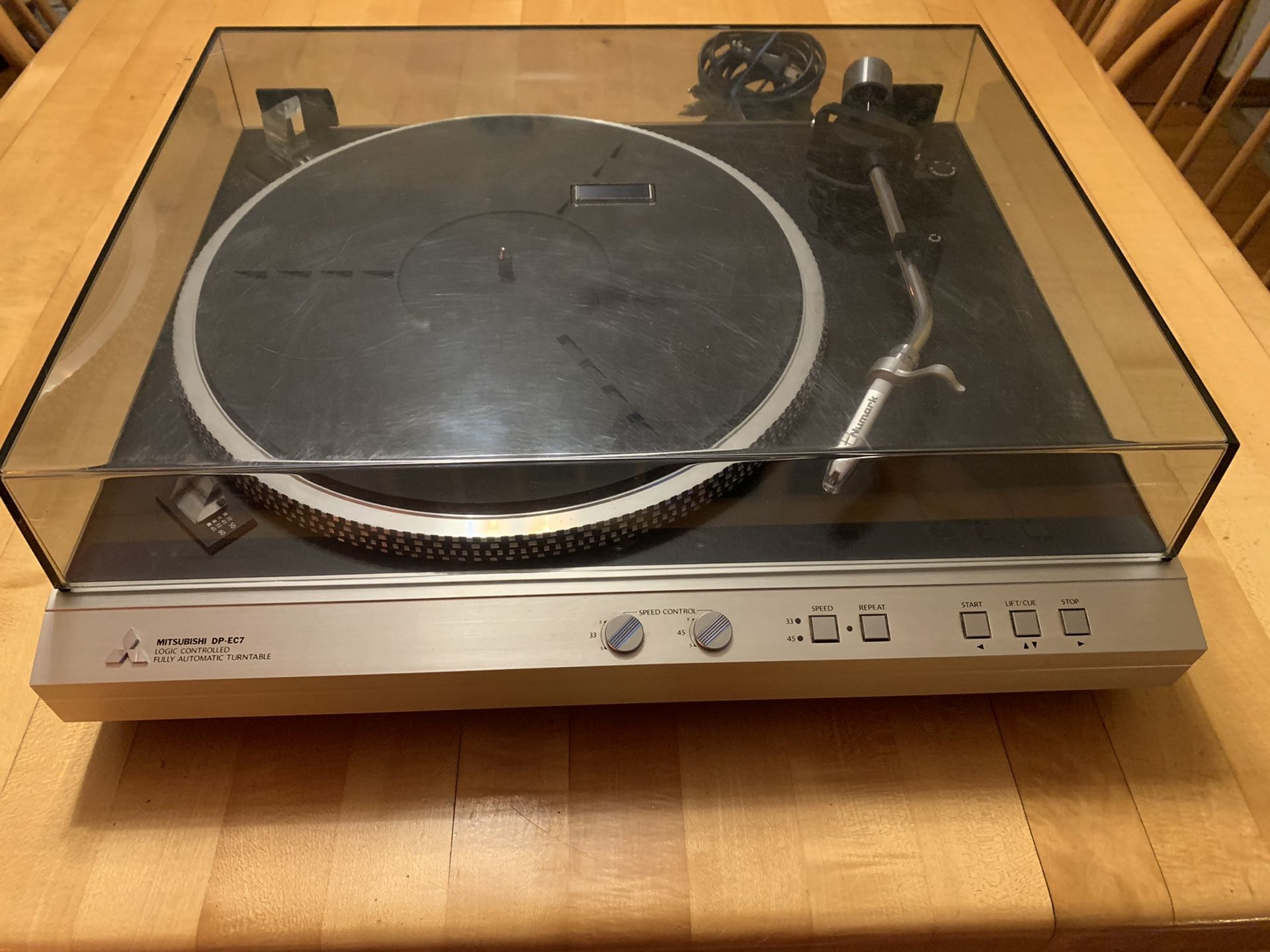 Mitsubishi DP EC7 Fully Automatic Turntable / Record Player for Sale in ...