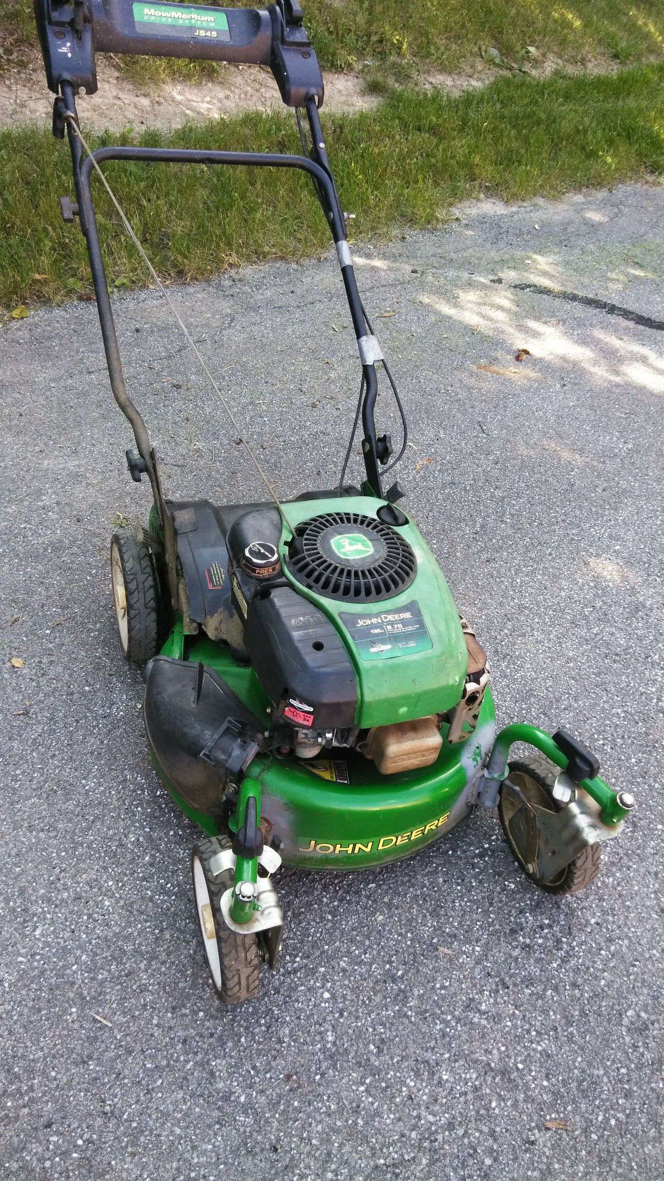 John Deere JS45 lawn mower for parts or fix. for Sale in Indianapolis ...