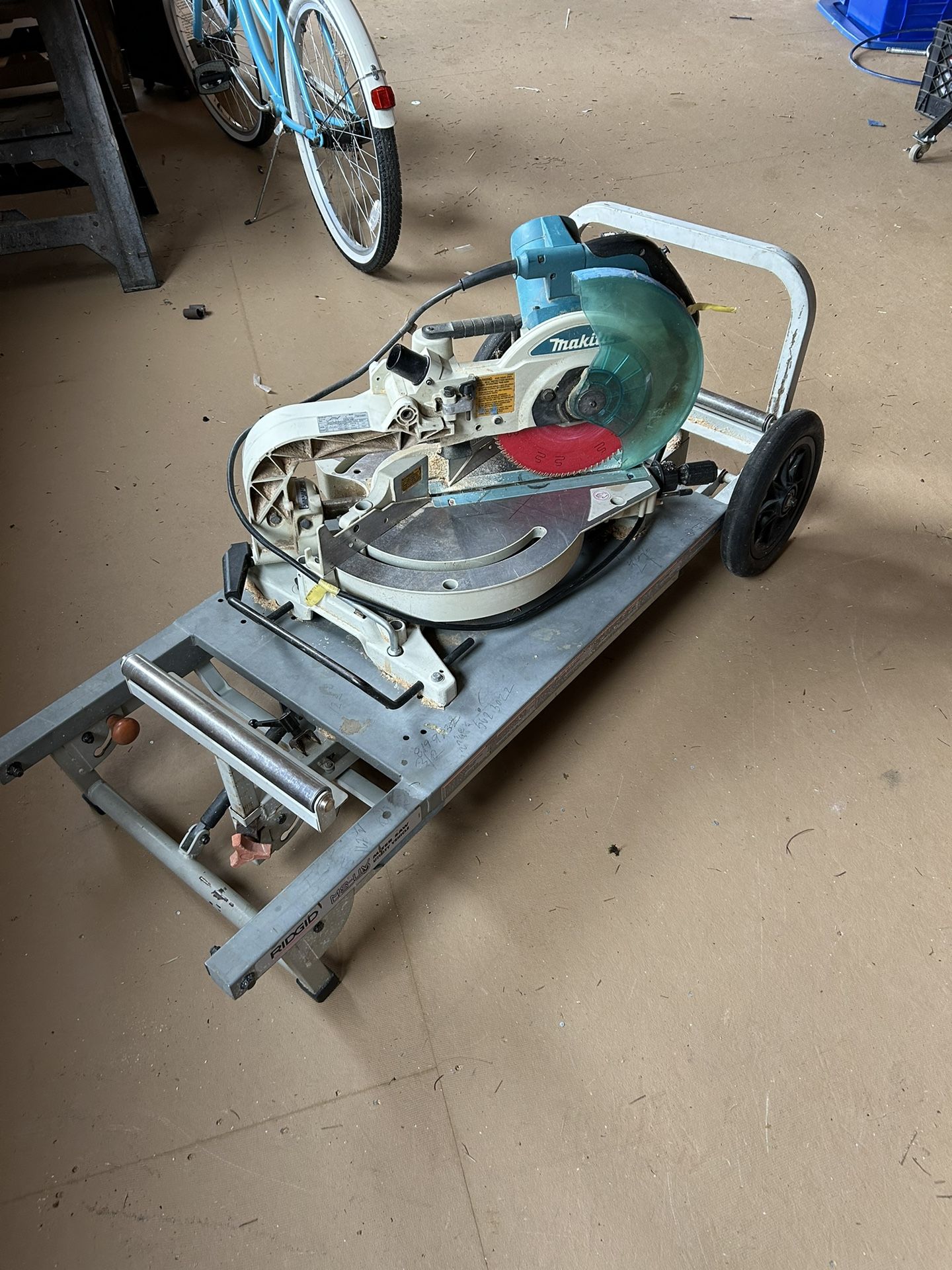 Rigid MS-UV & Makita LS1013L Dual Sliding Compound Miter for Sale in ...