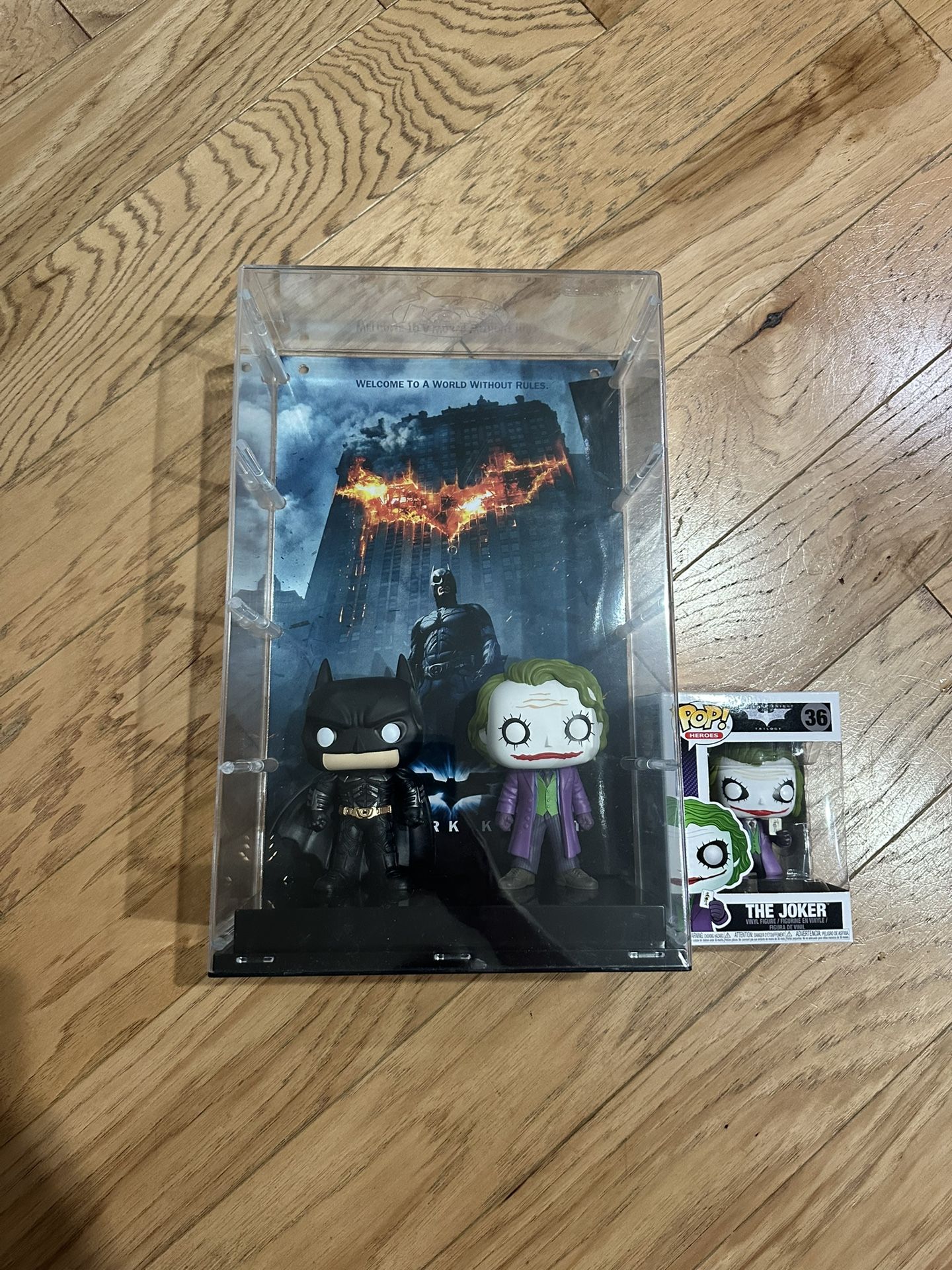 The Dark Knight Funko Poster And Figure for Sale in Lynnwood, WA - OfferUp
