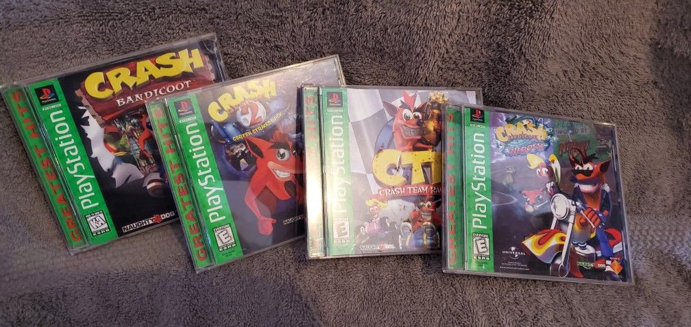 Crash Bandicoot Ps1 Games