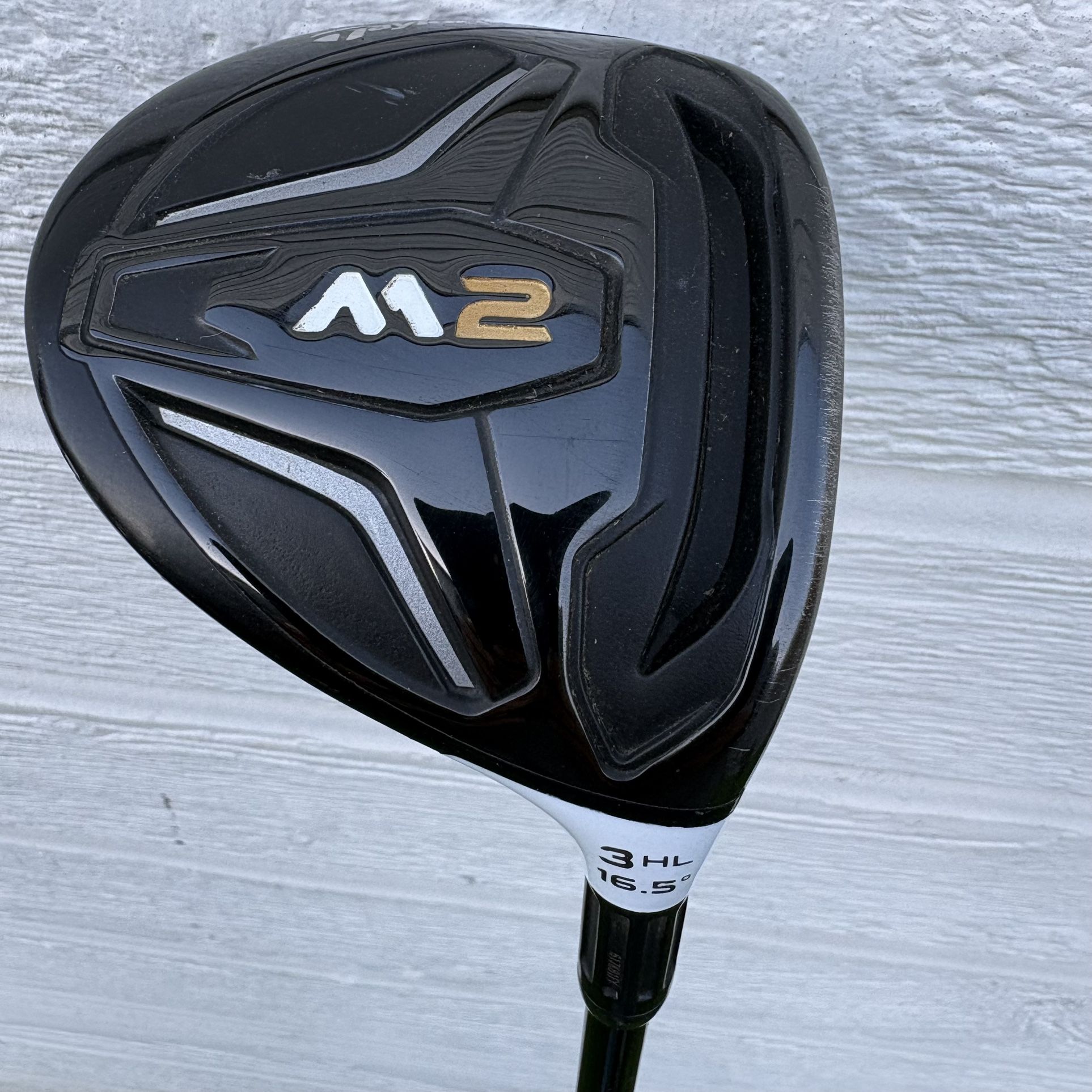 Taylormade M2 3 Wood HL High launch 16.5° Graphite Shaft S-Flex for ...