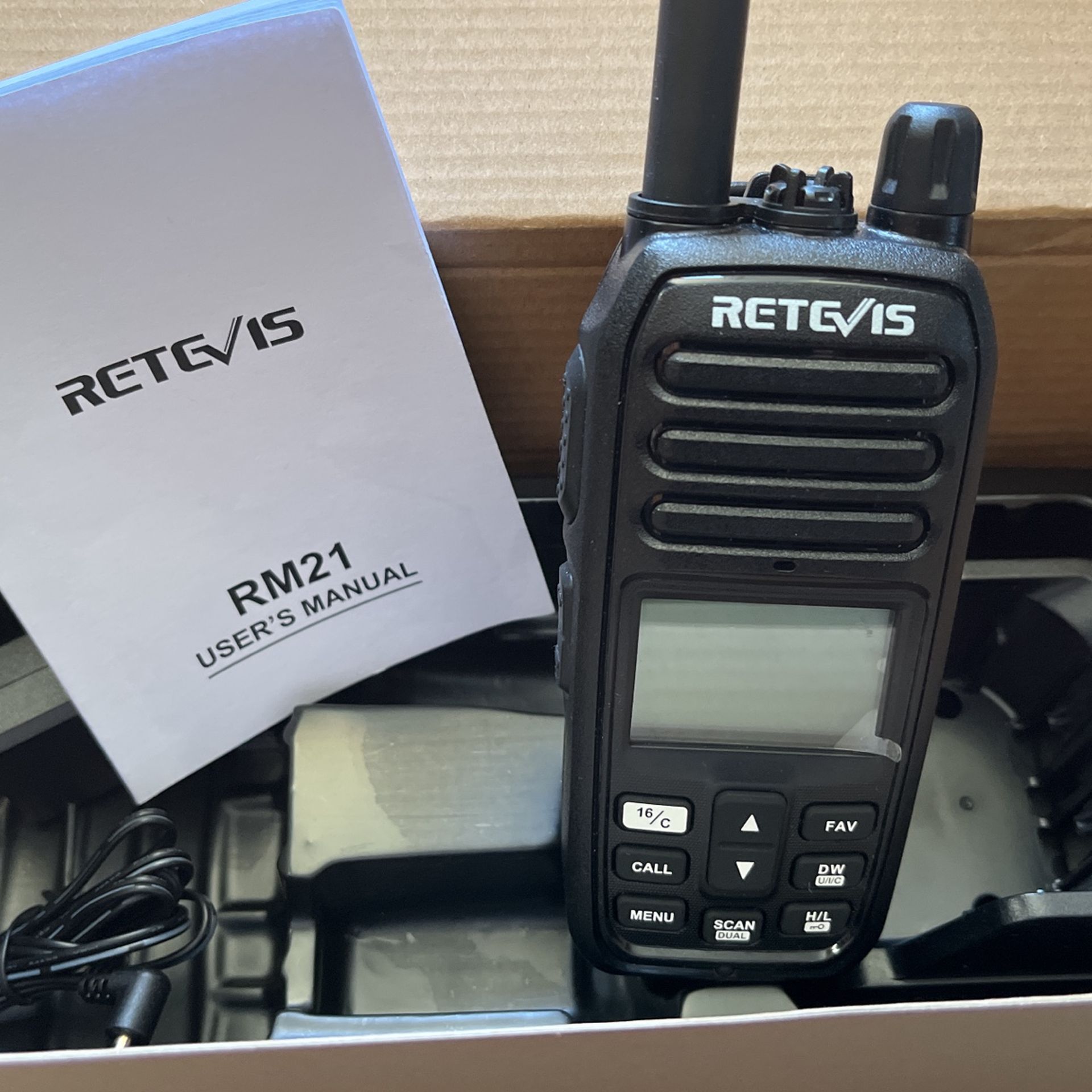 RM21 Noise Cancelling IP67 NOAA Handheld VHF Radio for Sale in Pasadena ...