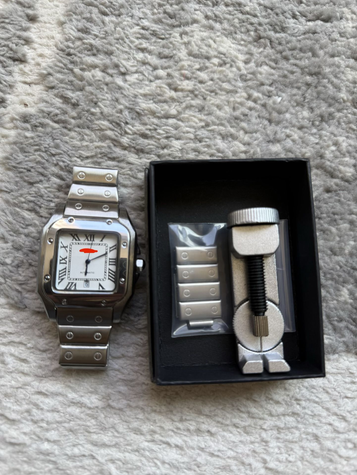 designer watch stainless steel throw your best offer for Sale in San ...