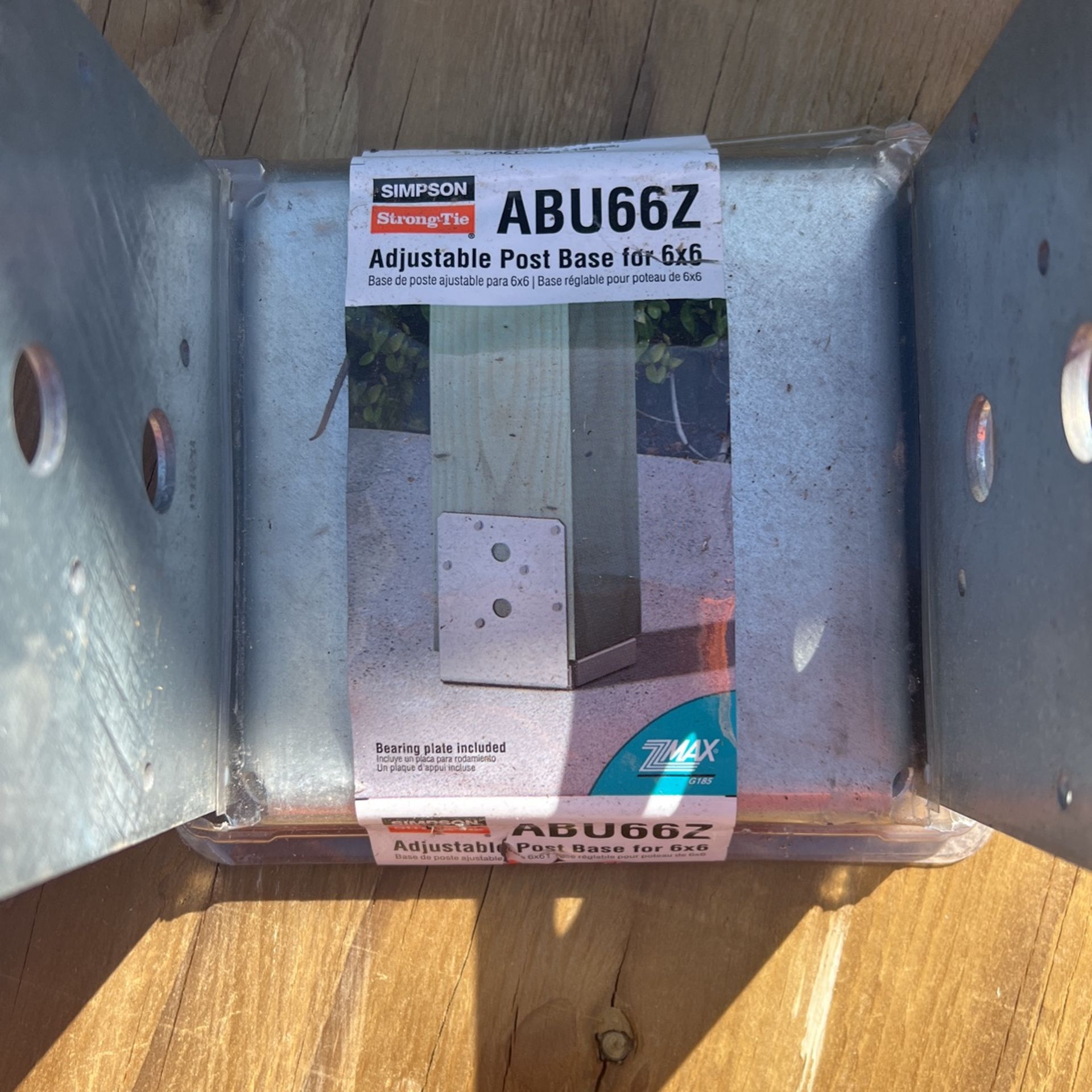 Simpson ABU66Z Cement Post Base for Sale in Tacoma, WA - OfferUp