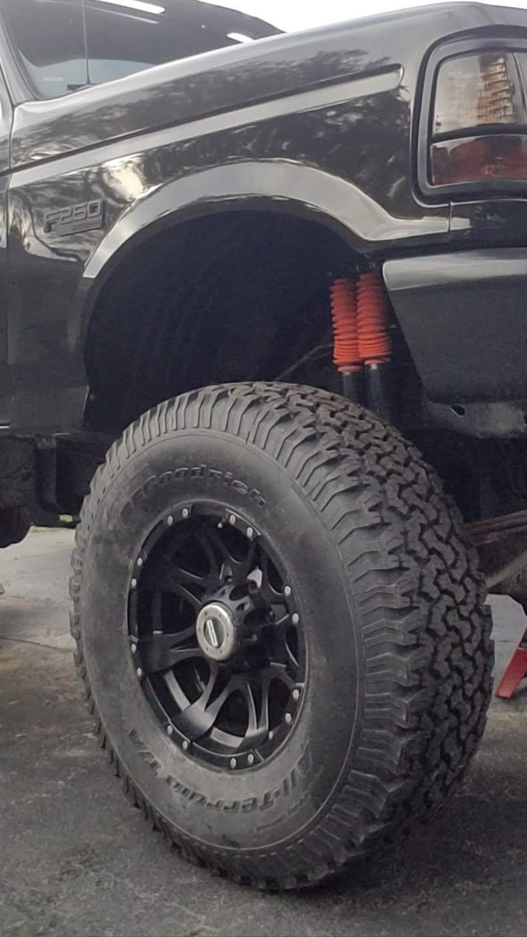 37x12.5x17 bfg ko on 17 inch redline raptor wheels for Sale in Minooka ...