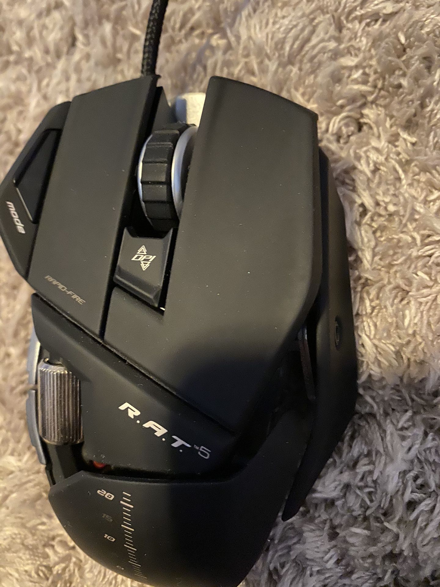 Mad Catz RAT 5 Mouse For Sale In Fair Oaks CA OfferUp