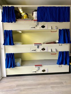 Navy Ship Bunk Beds Coffin Racks 3 High for Sale in San Diego, CA - OfferUp